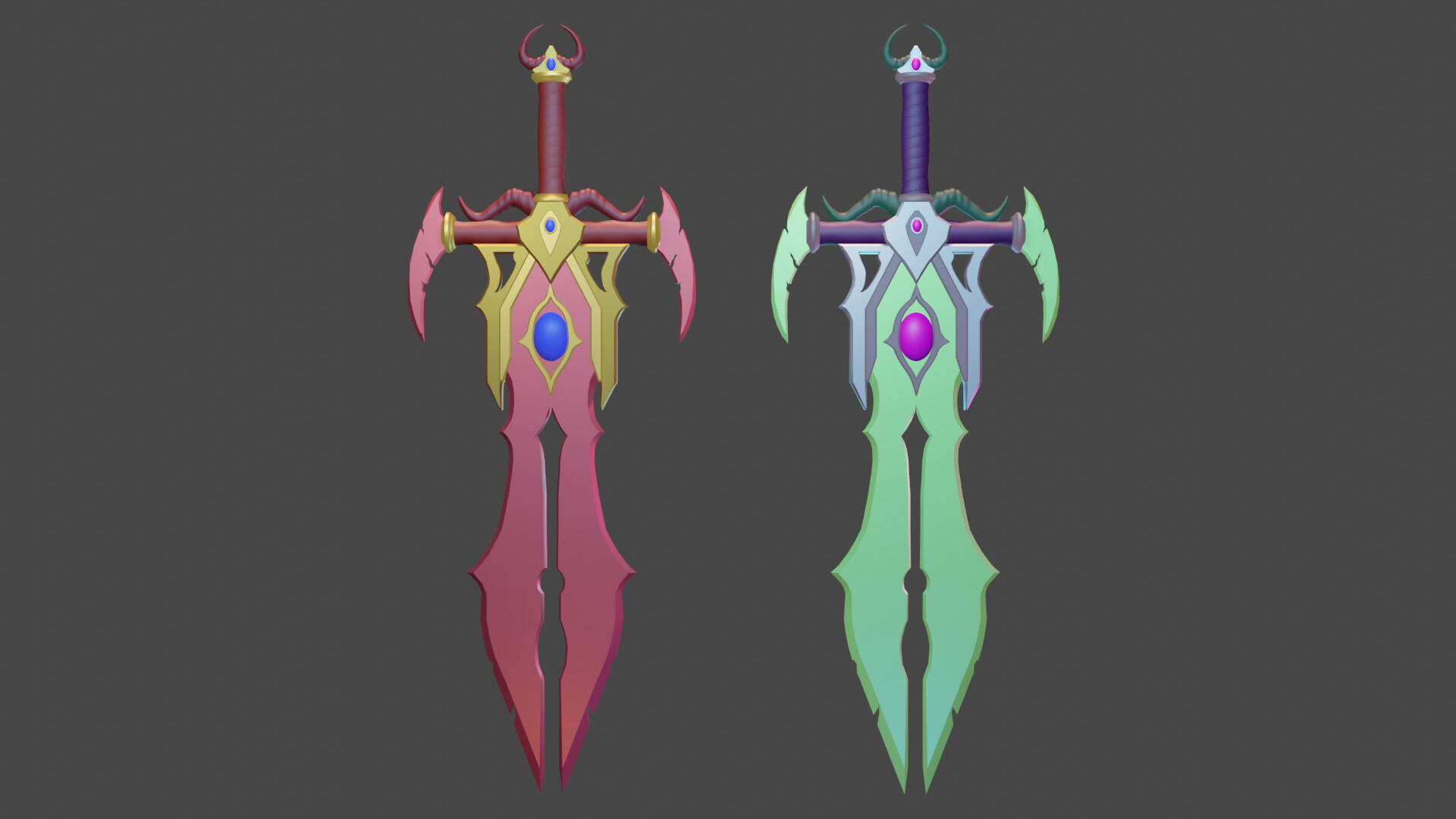 ArtStation - Demonic Greatsword