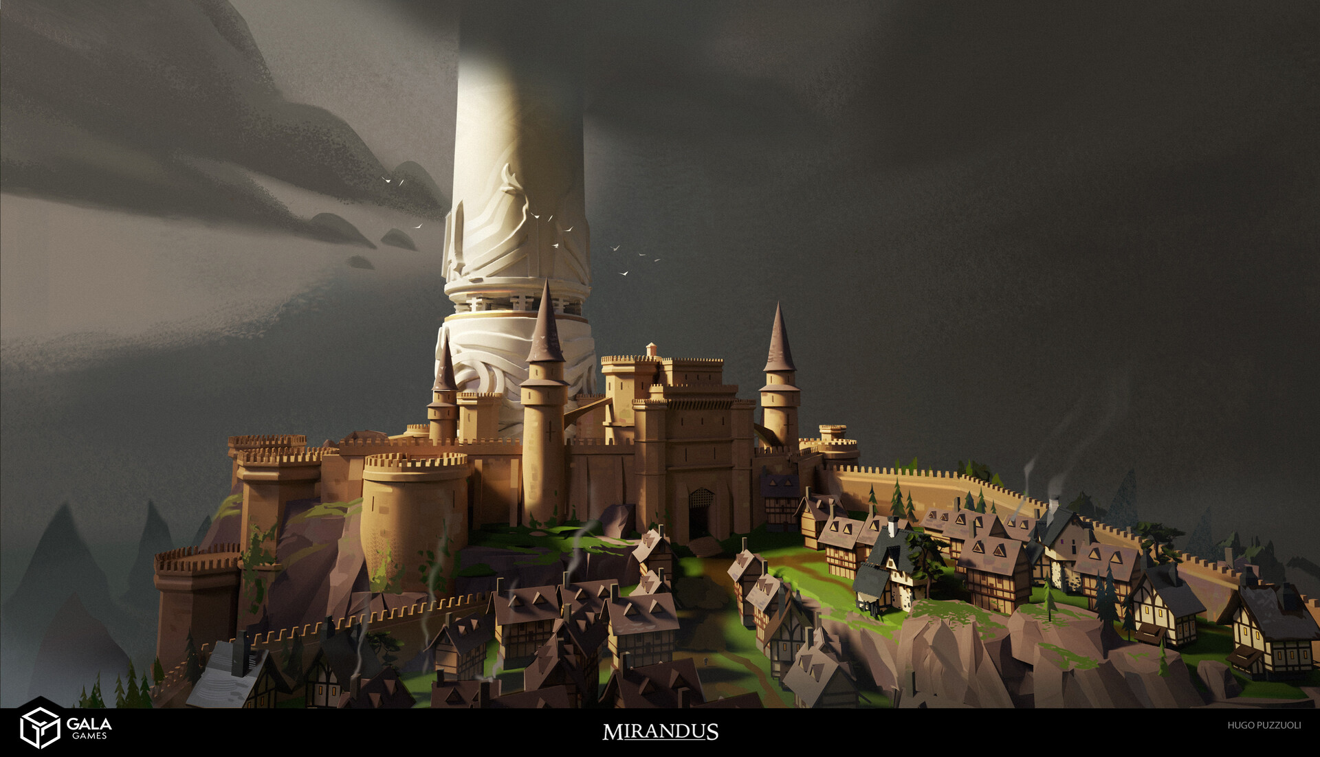 ArtStation - Citadel of the Sun