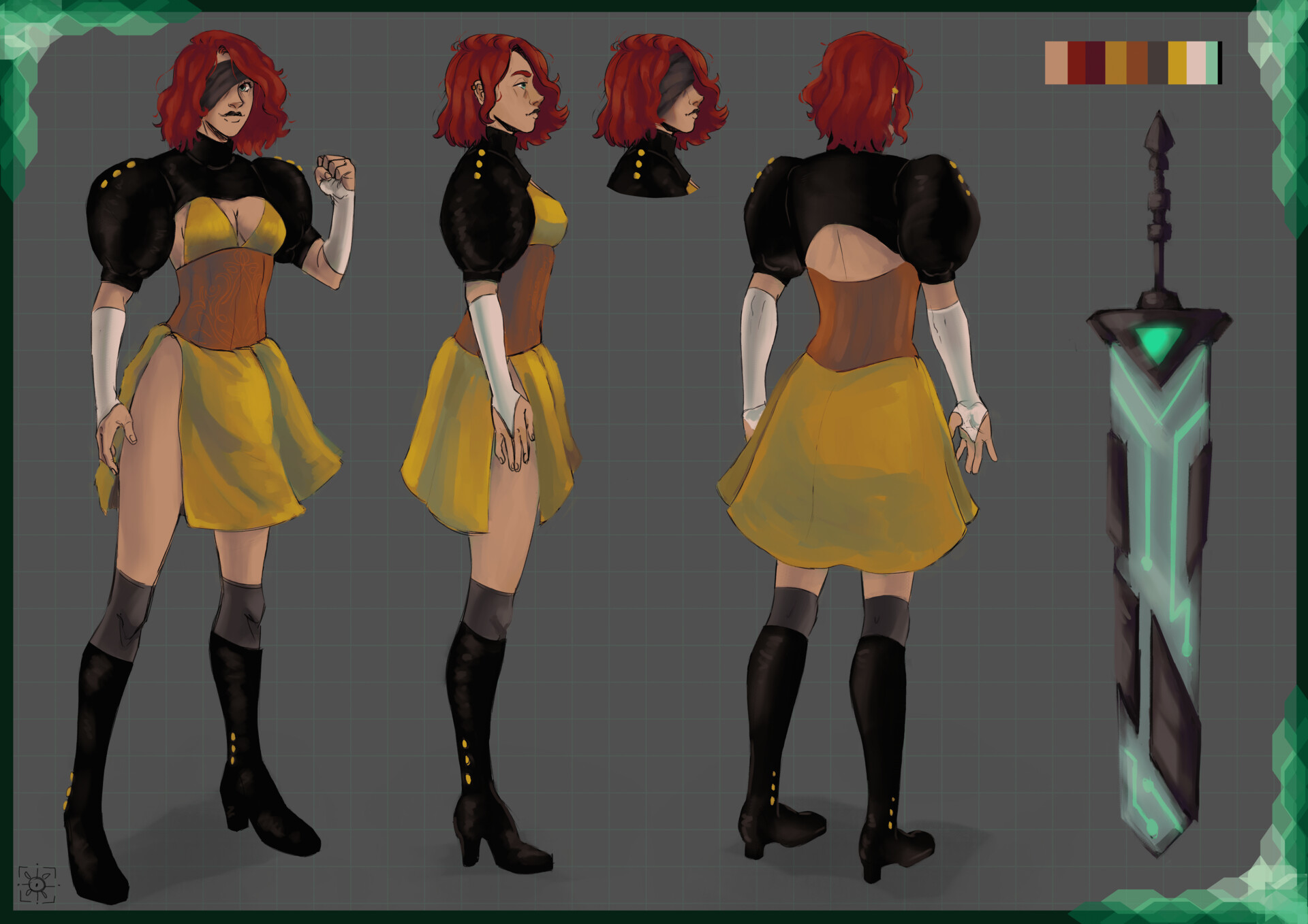 ArtStation - Sci-Fi RPG Character Design 02