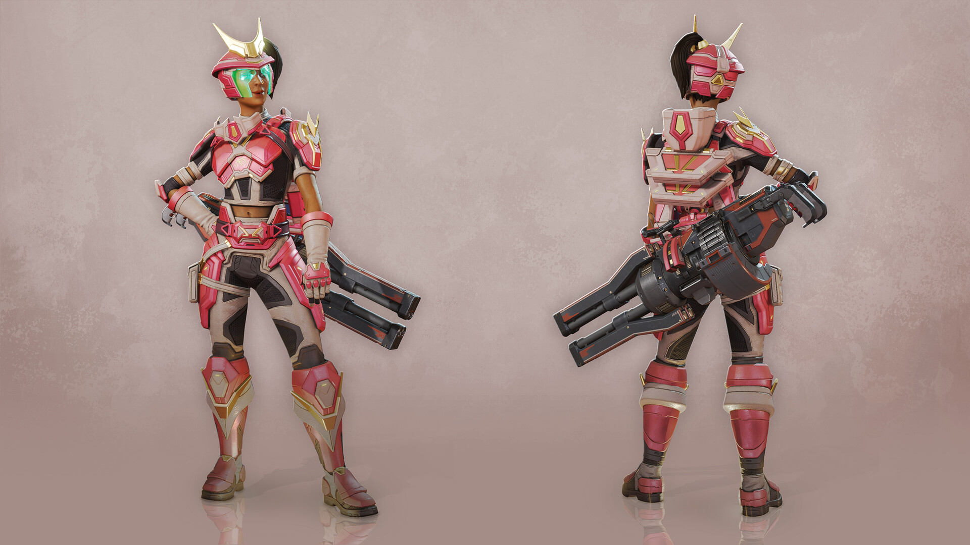 RABCAT GAME ART - Apex Legends - Rampart "Limit Breaker" Outfit