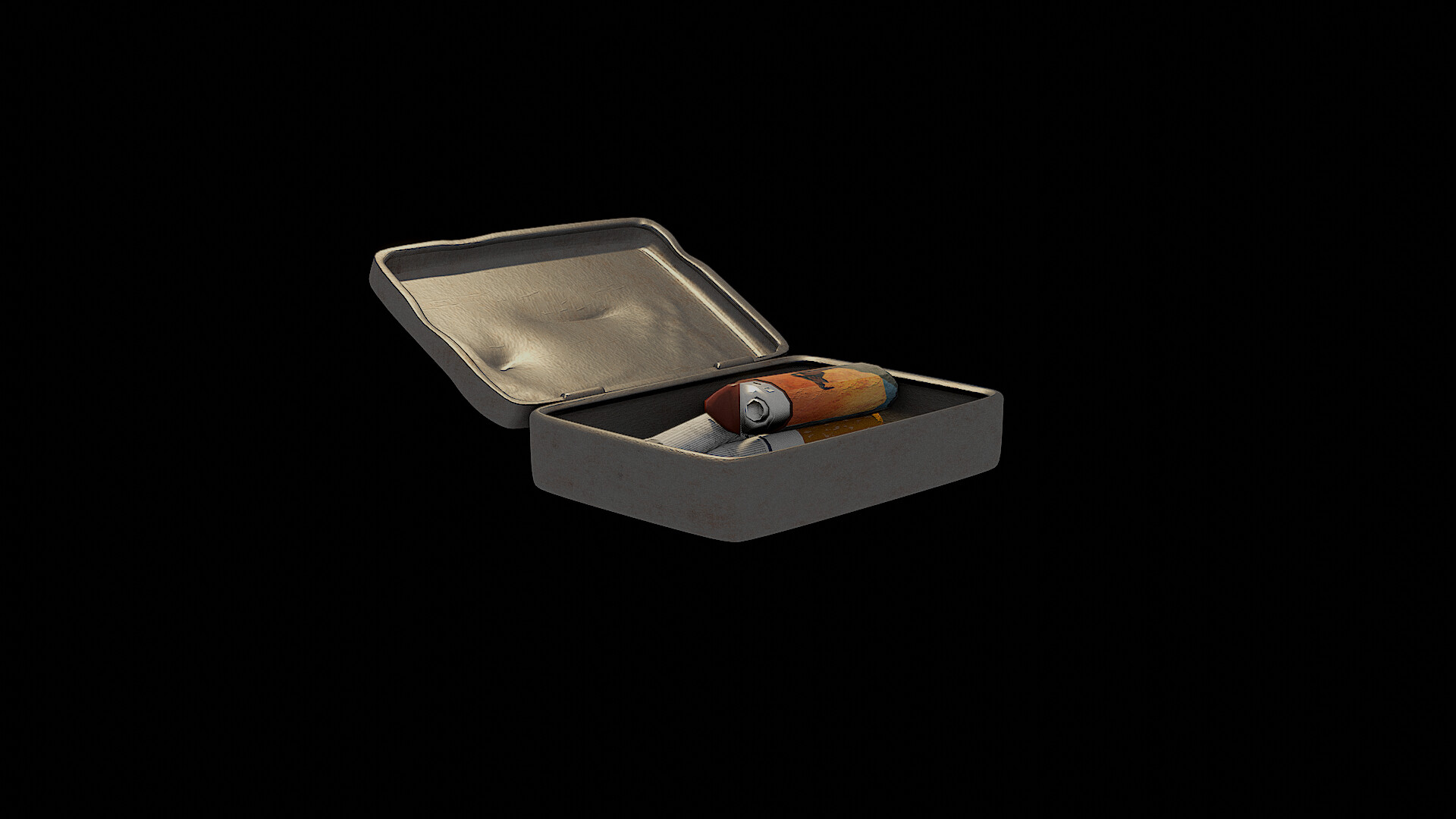 Bambi - 3D Cigarette case and lighter 360 spin animation