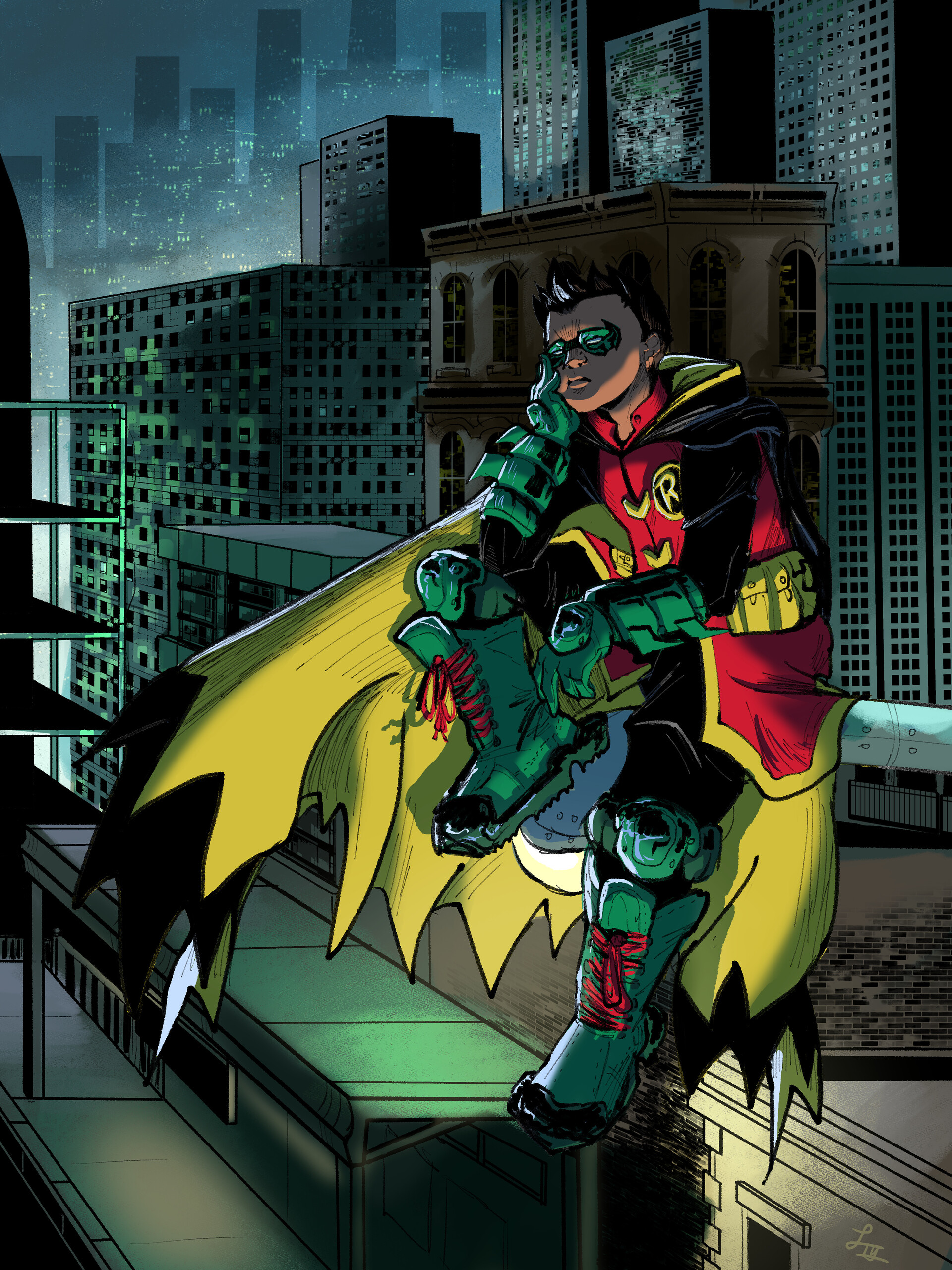 Larry Inniss III - Damian Wayne Robin
