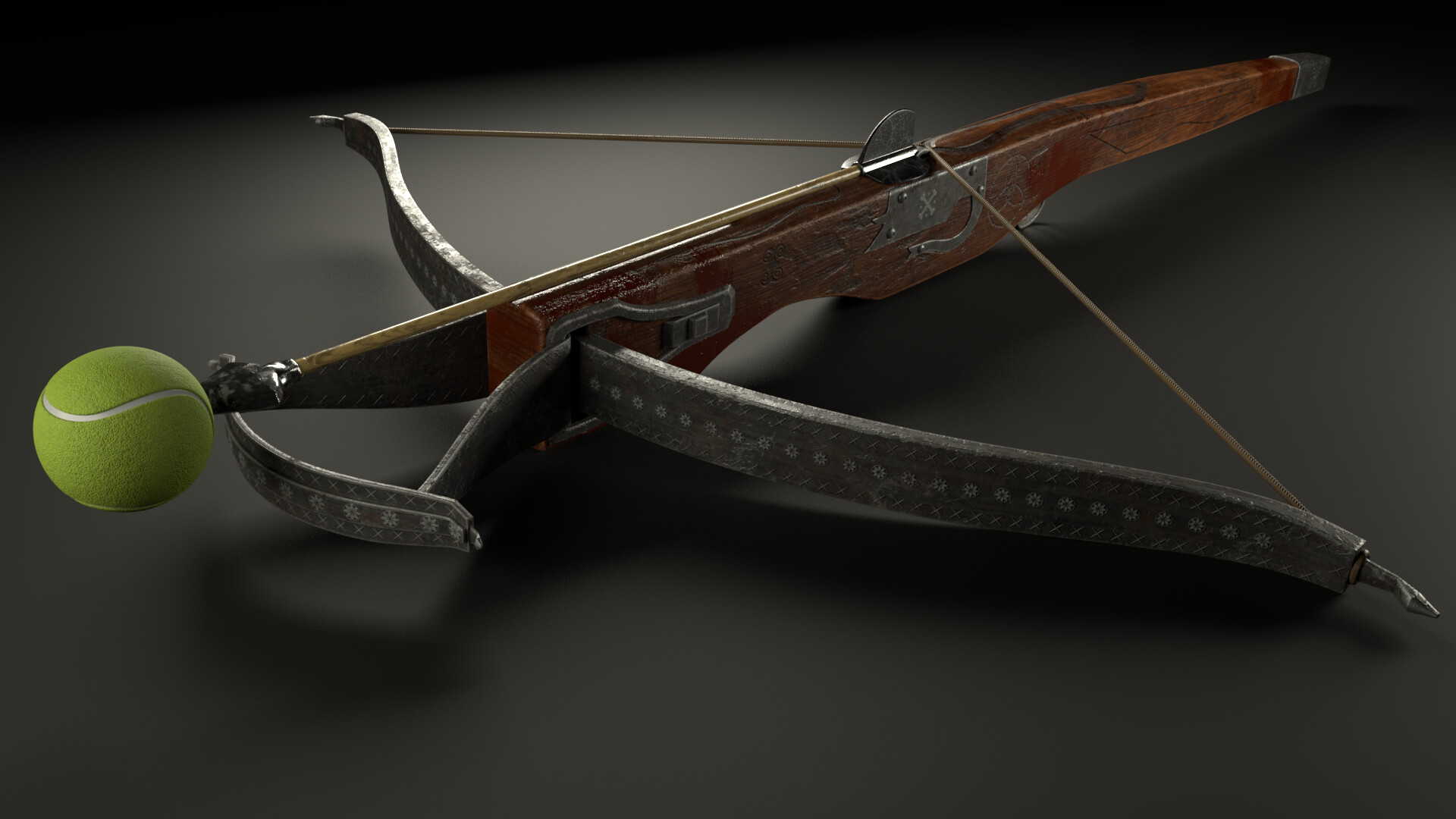 ArtStation - ESCENA school proyect crossbow