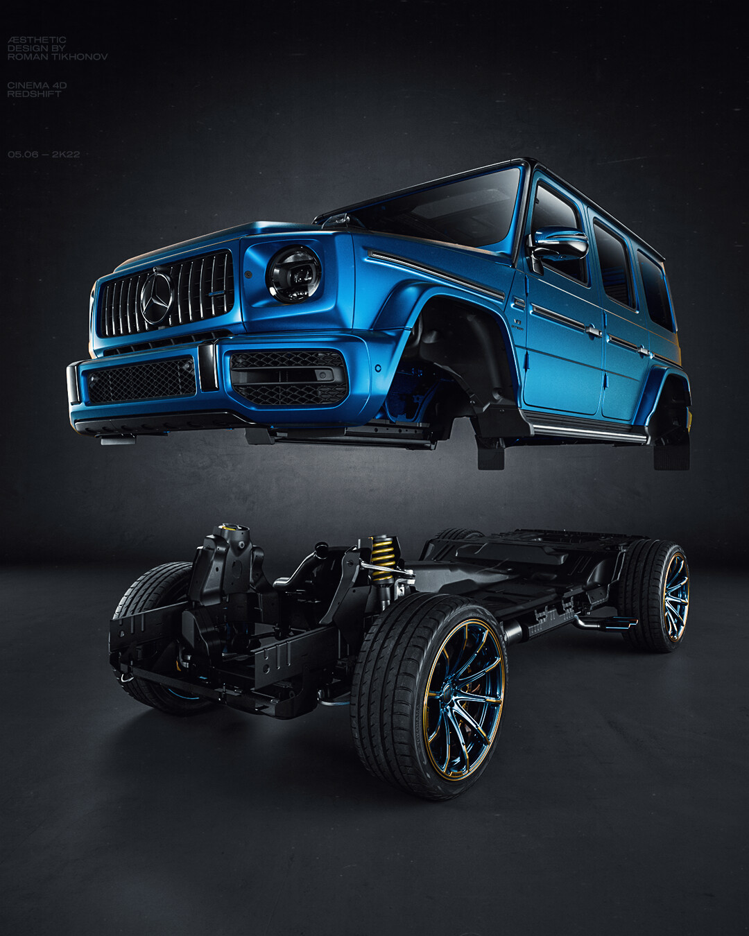 ArtStation - Mercedes-Benz G 63 AMG®