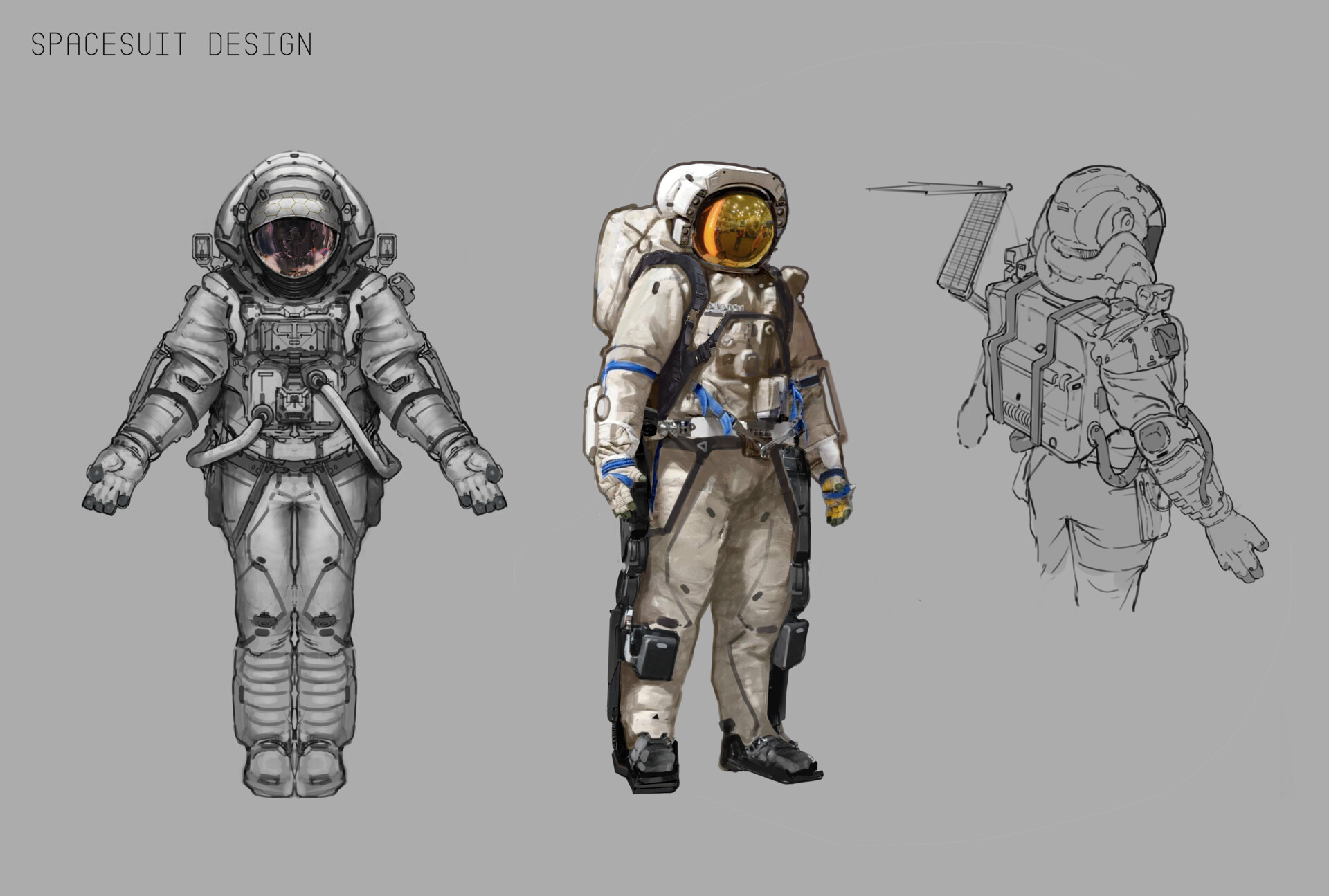 ArtStation - Space suits.
