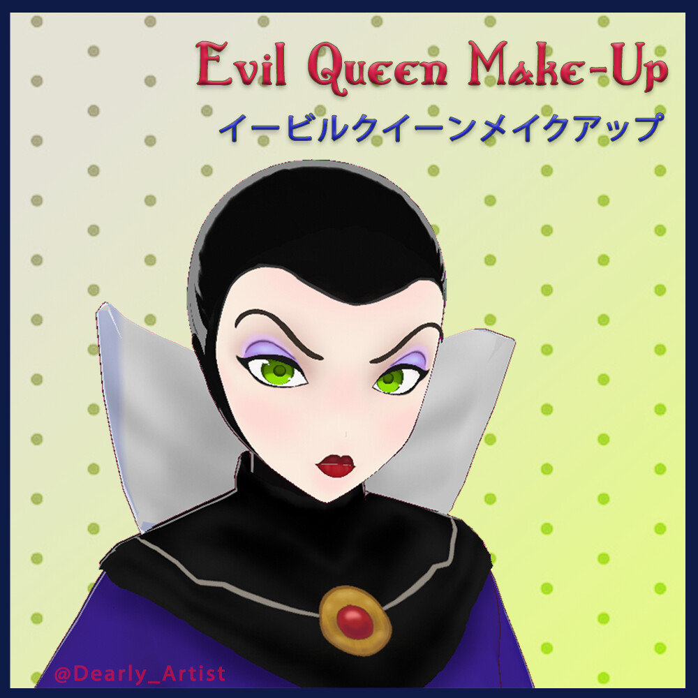 ArtStation - ~ Evil Queen MakeUp