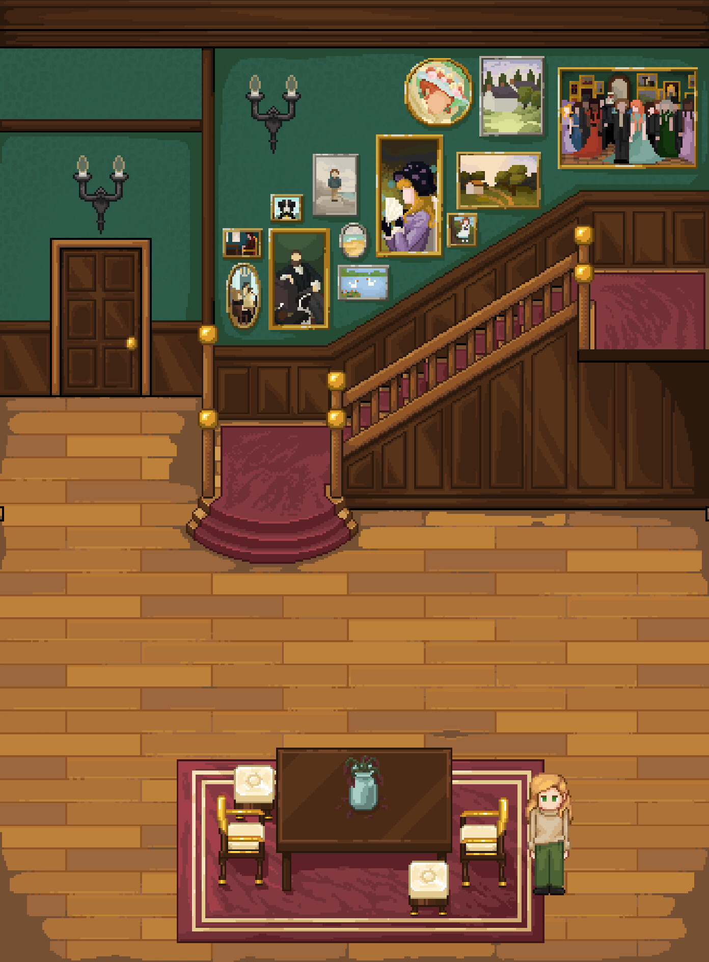 ArtStation - Pixel Art Lobby