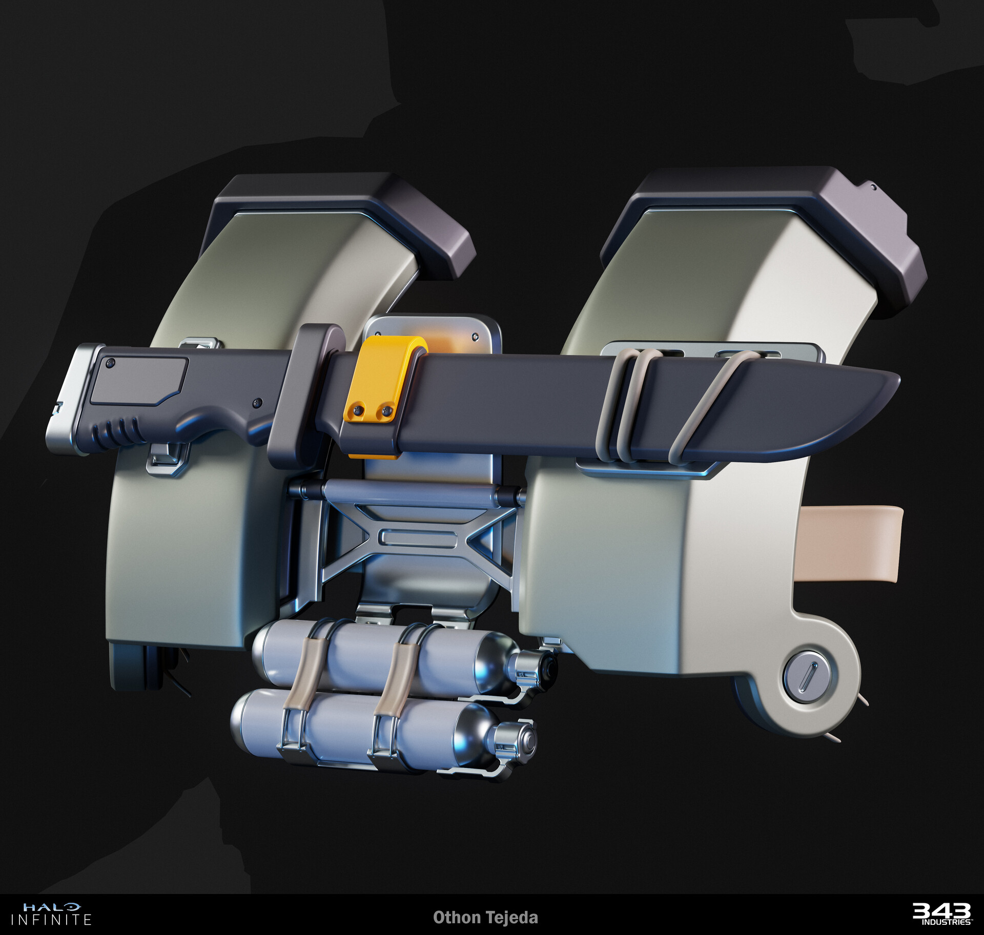 Othon Tejeda - Rakshasa Chest Gear - Halo Infinite