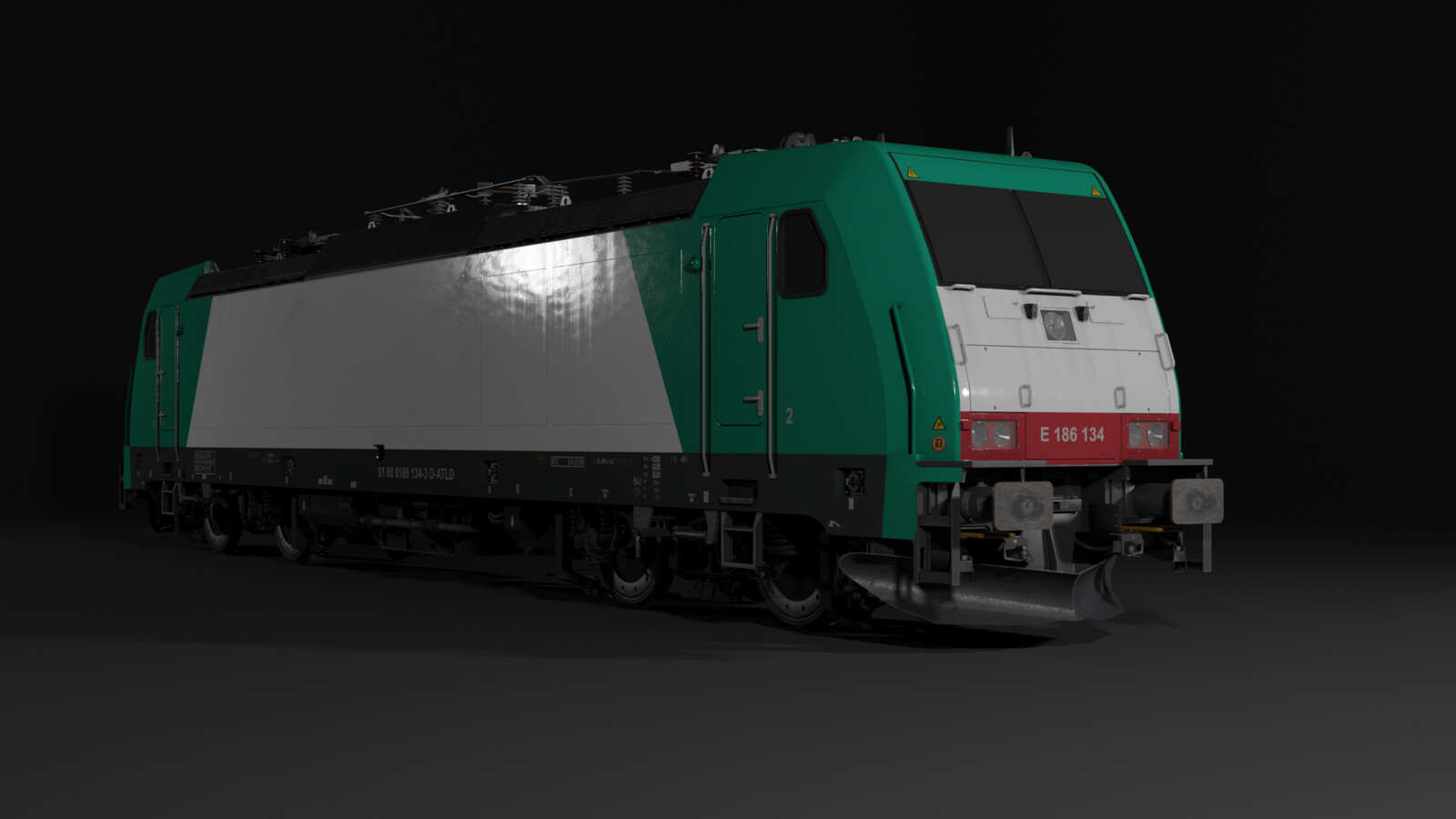 Filip Dragon - Traxx E186 Train model