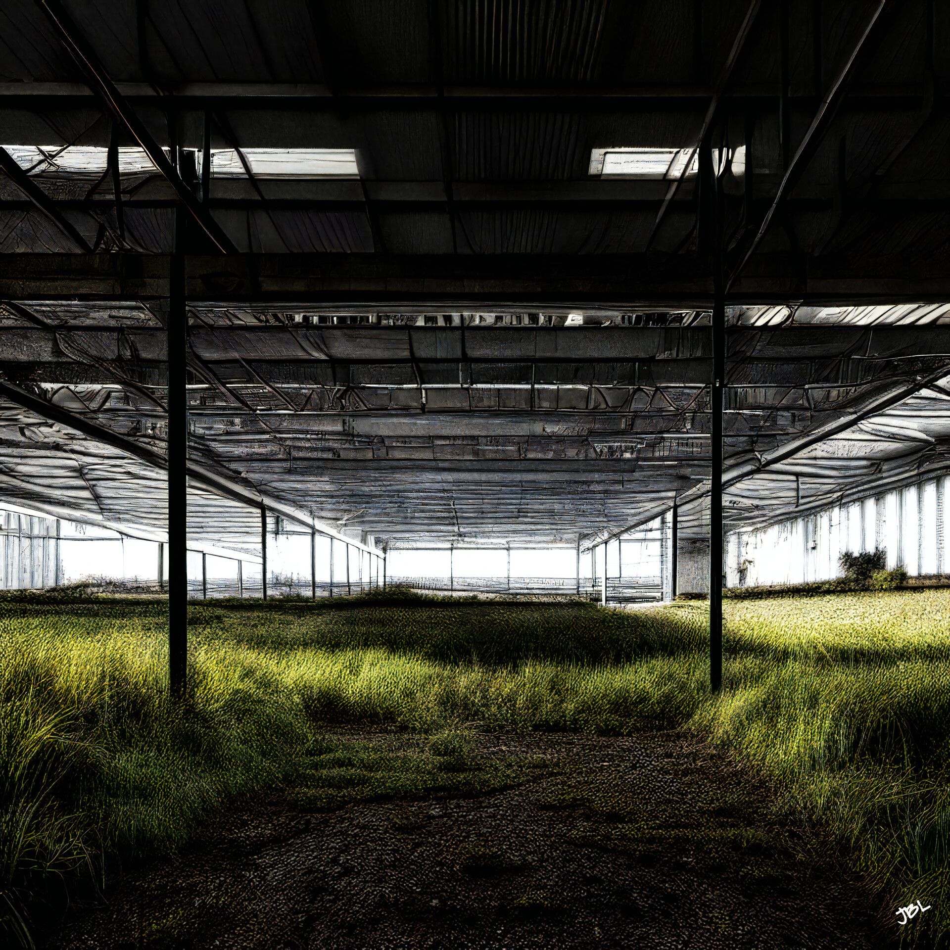 ArtStation - Abandoned Warehouse