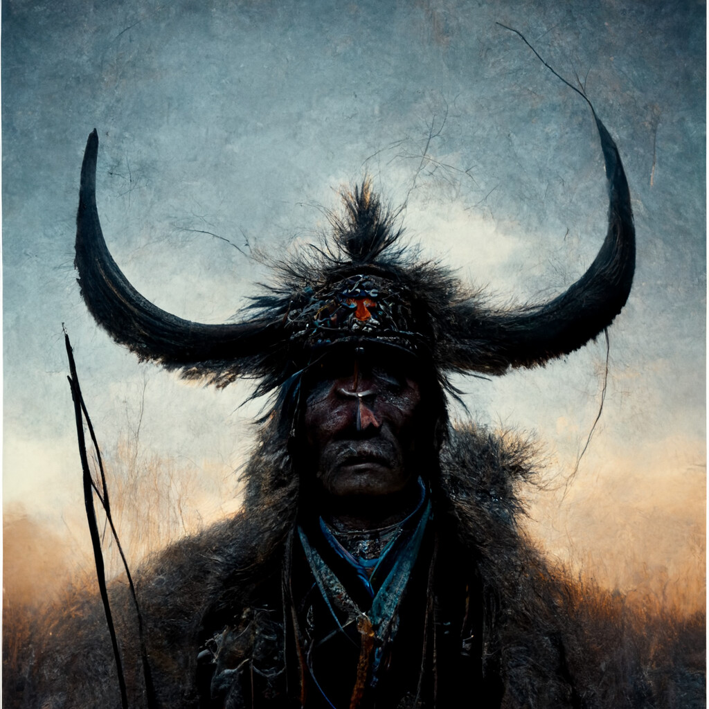 ArtStation - Kipchak Shaman (Kam)