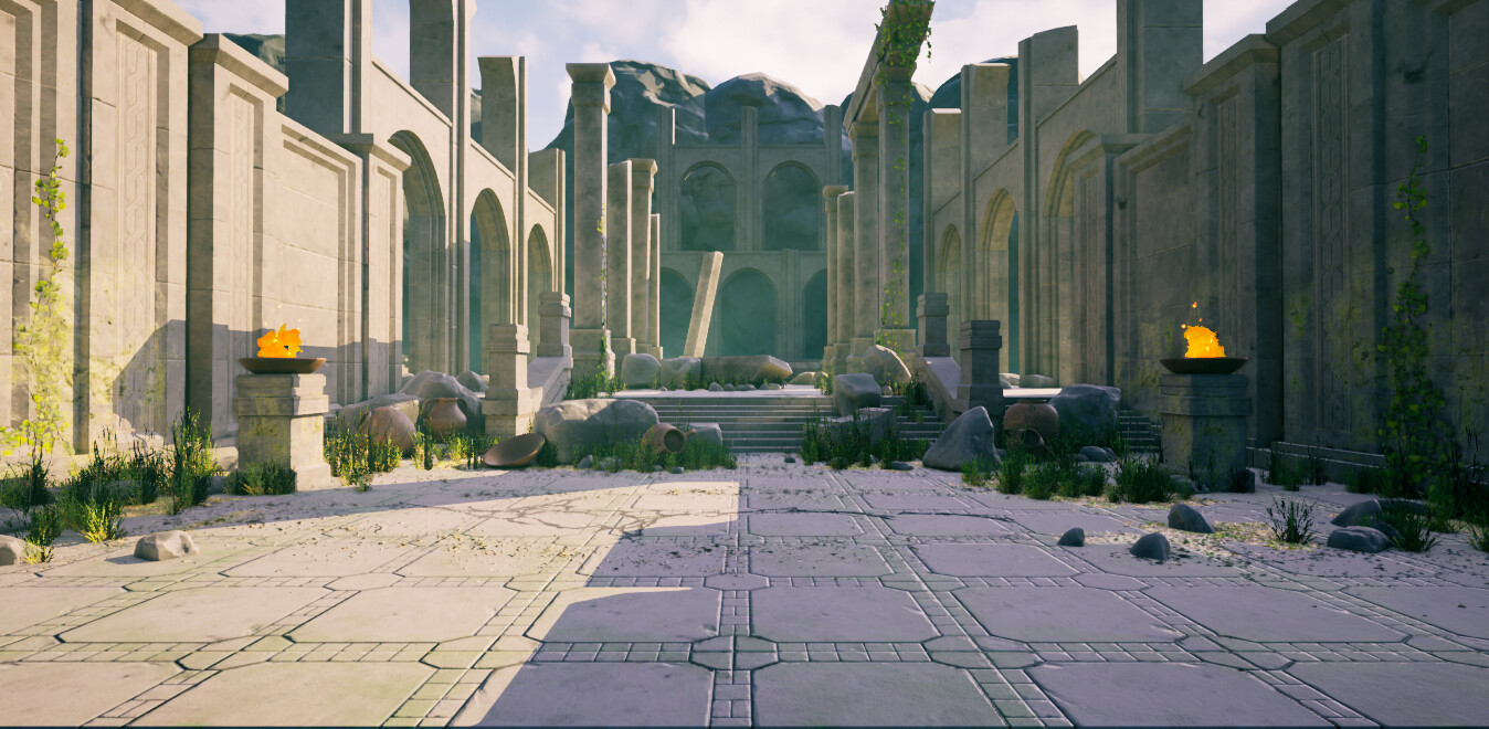 ArtStation - Fighter Enviroment