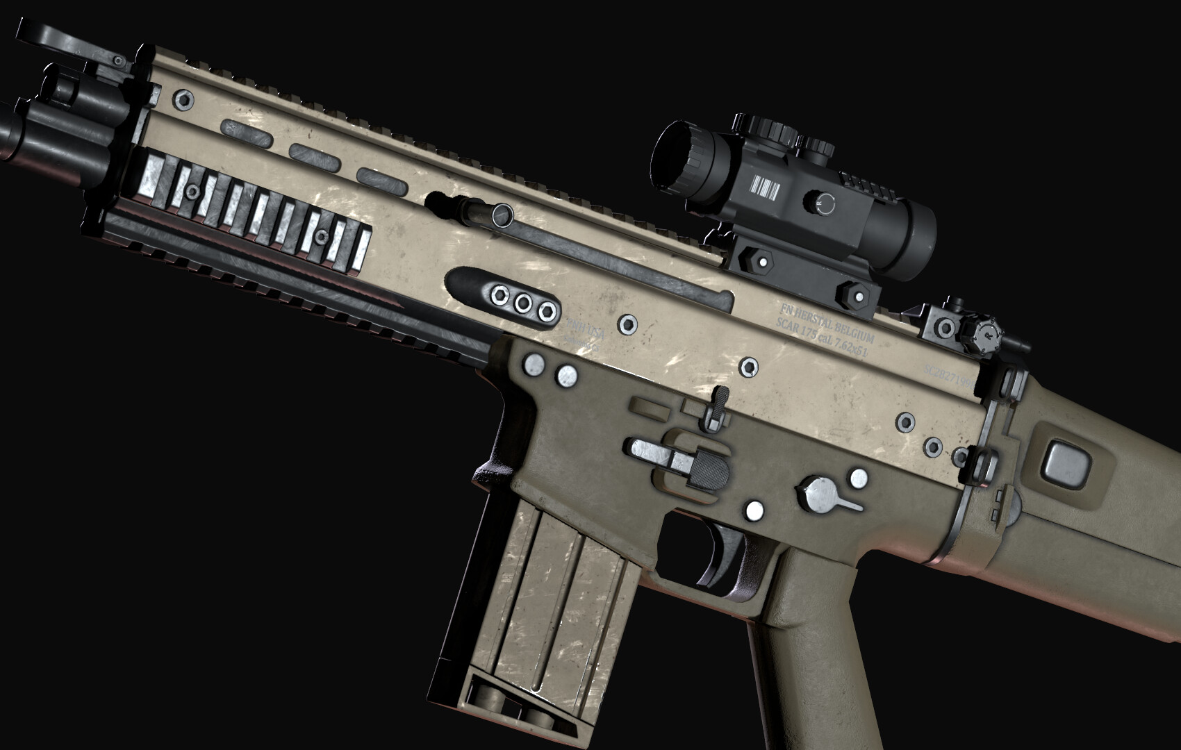 ArtStation - FN SCAR
