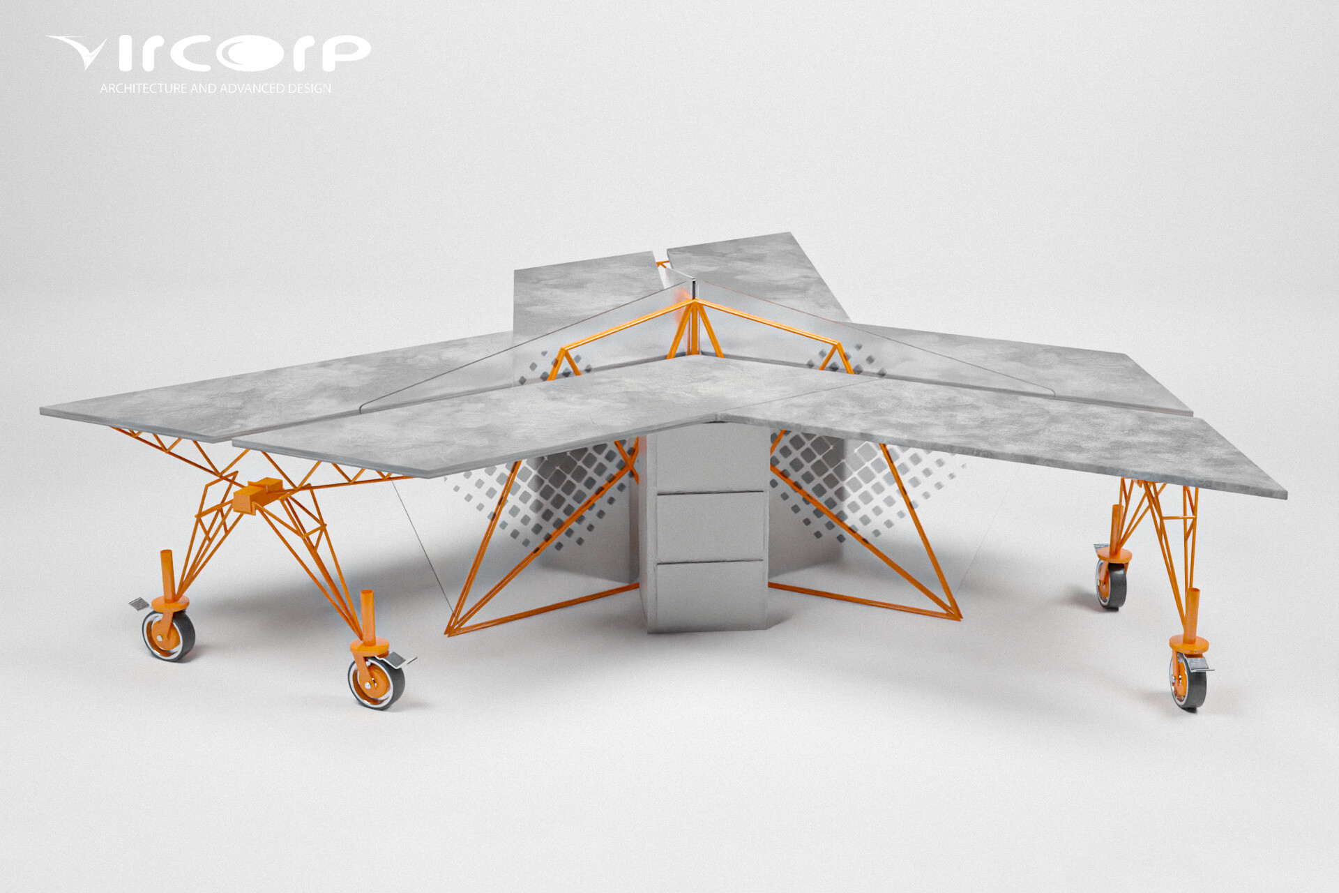 ArtStation - Desk Concept
