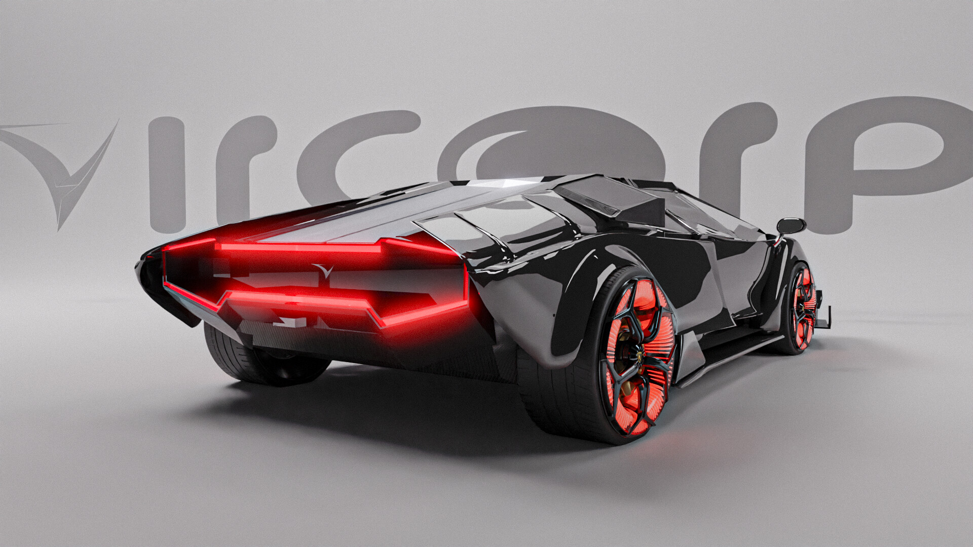 ArtStation - lamborghini countach
