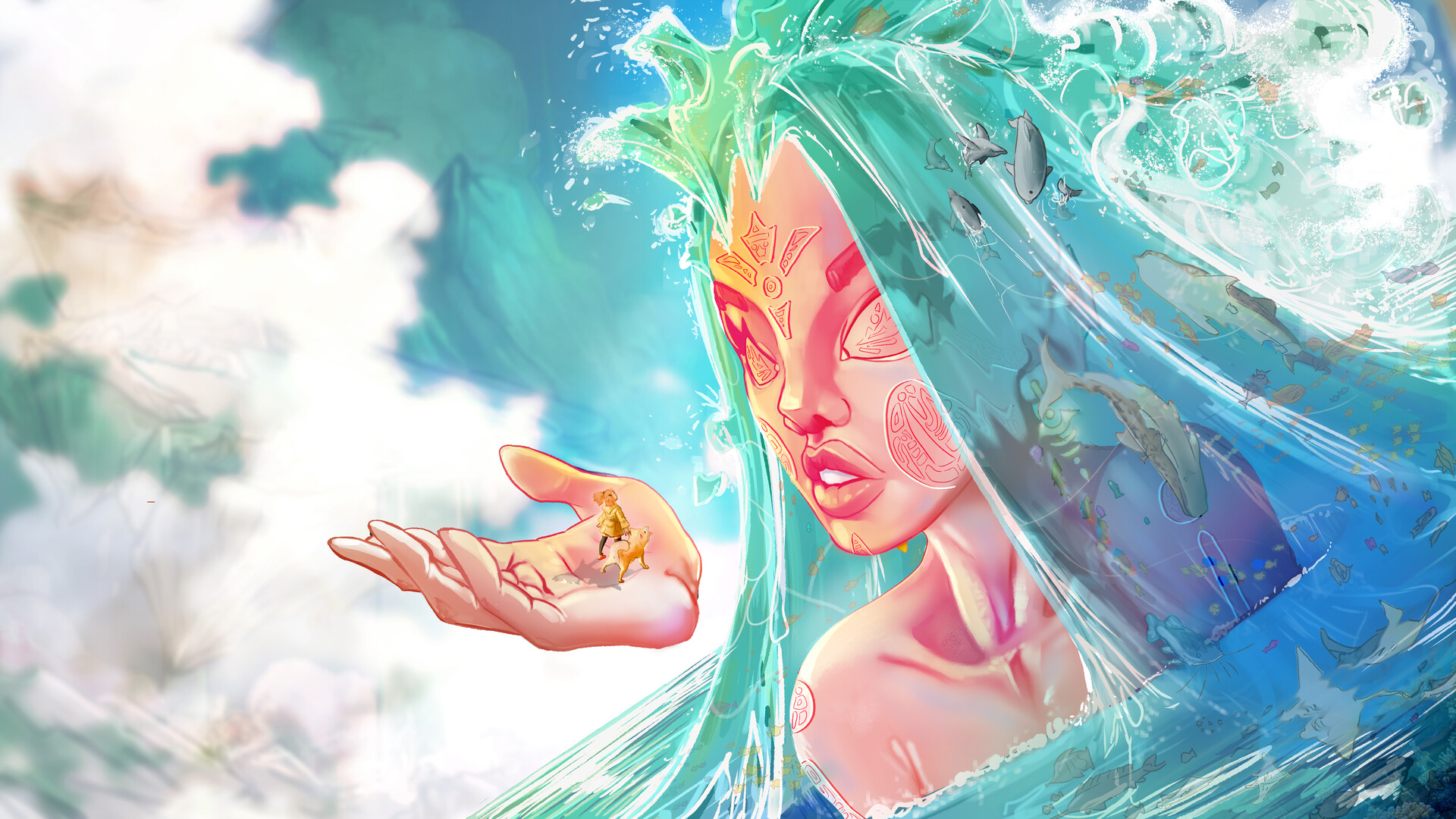 ArtStation - The Sea Queen