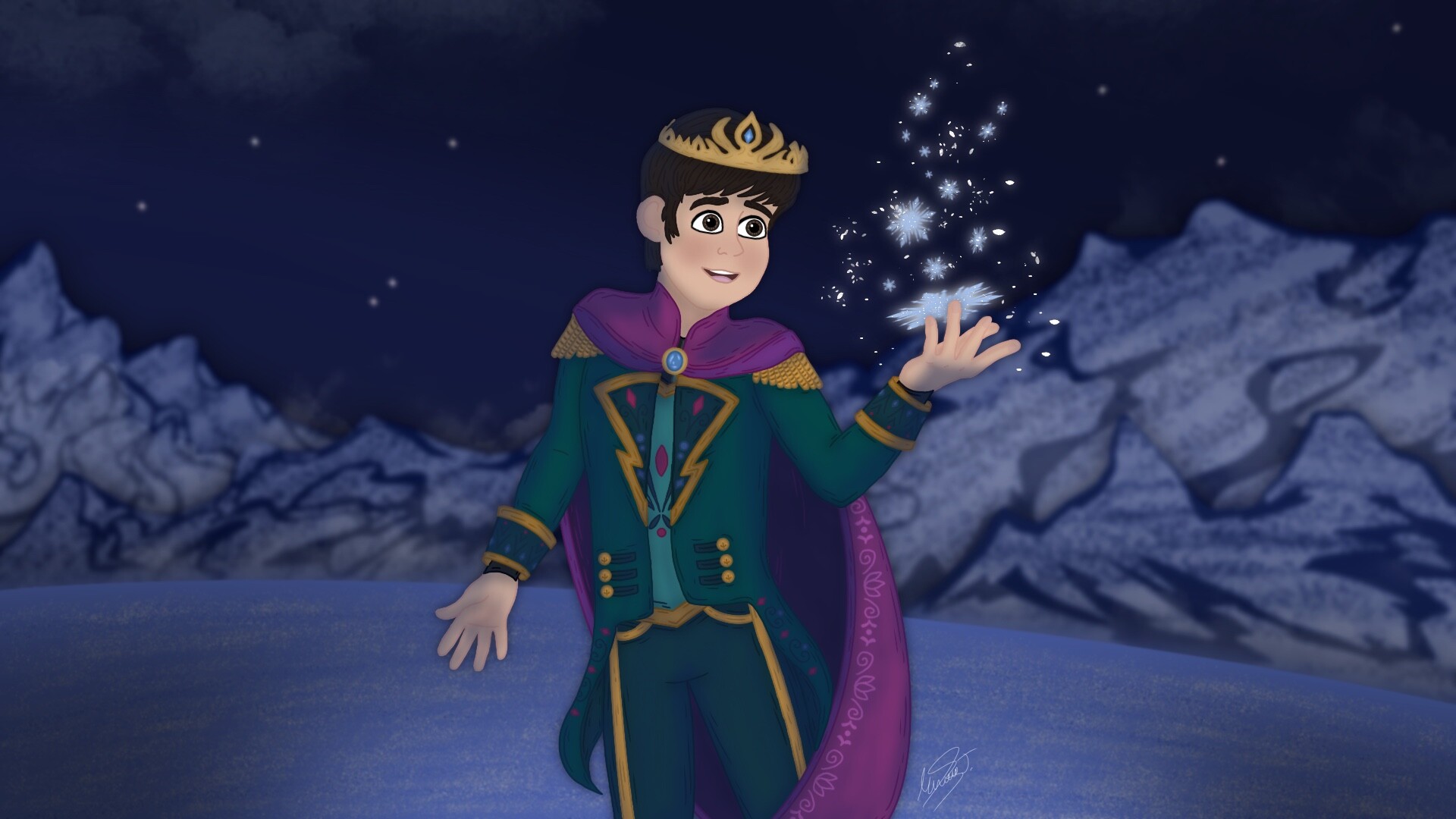 ArtStation - Mario Let it Go 1