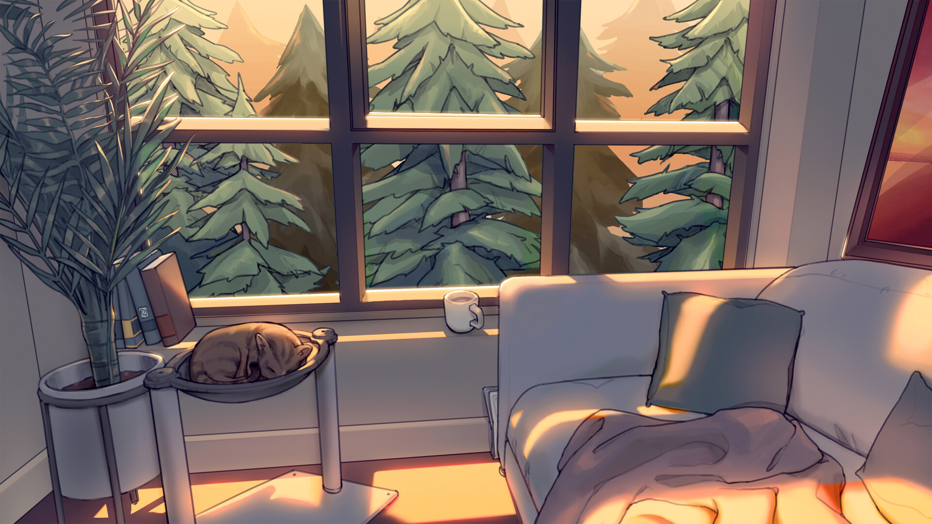 Minnie Zhou - Album Covers for LofiGirl