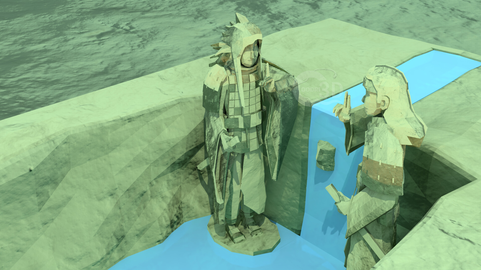 ArtStation Valley Of The End Anime Naruto 3D Model | atelier-yuwa.ciao.jp