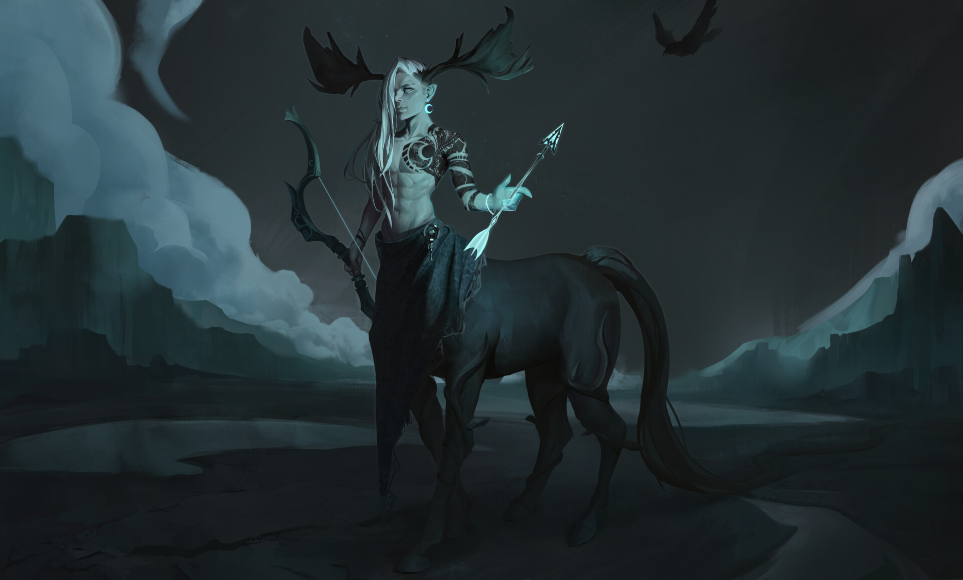 ArtStation - moon Centaur