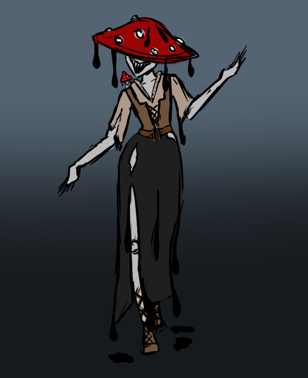 ArtStation - Cursed Nymph of Decay