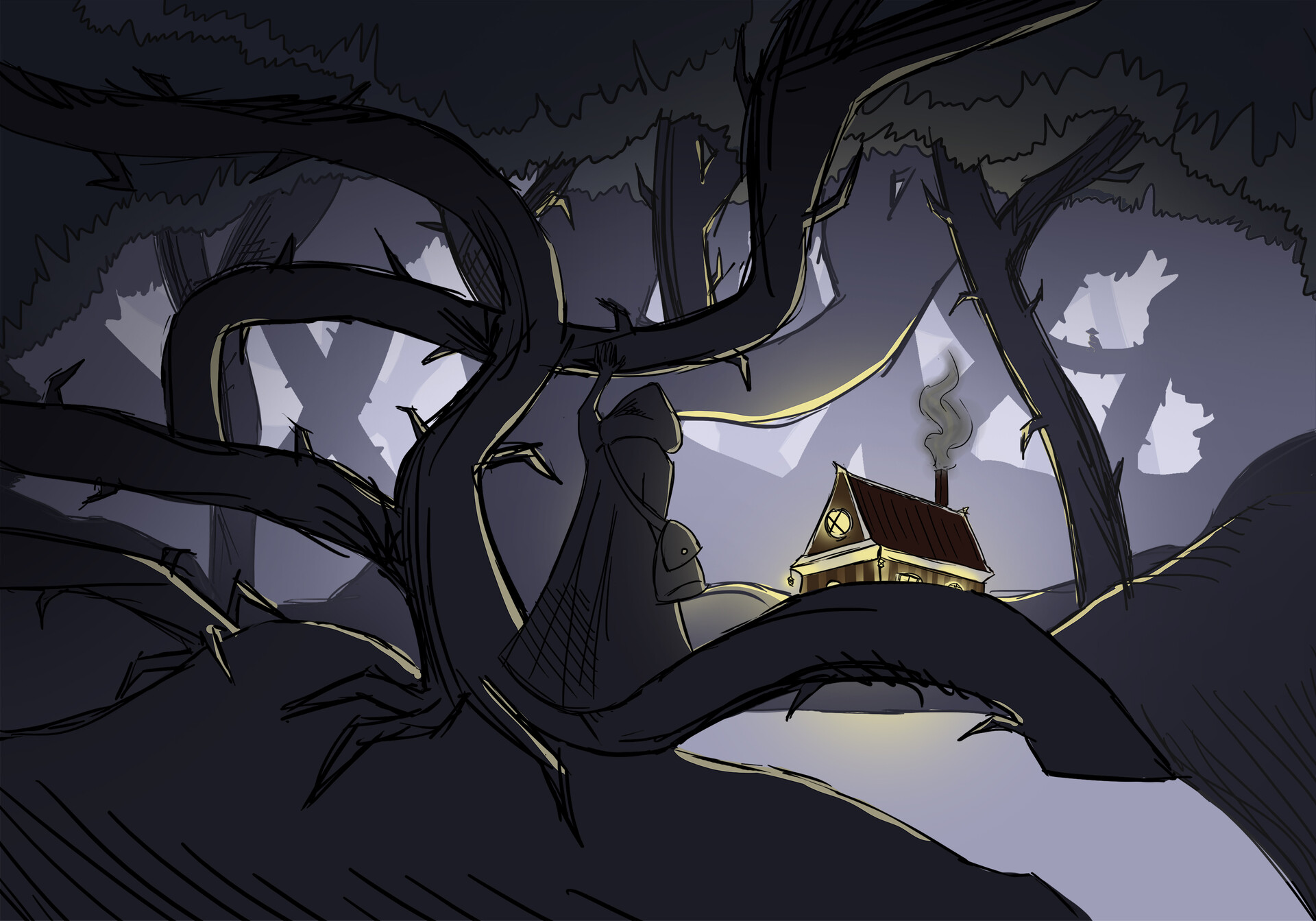 ArtStation - Nymph of Decay Residence