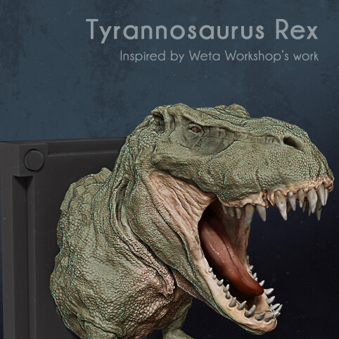 ArtStation - Tyranossaurus Rex study