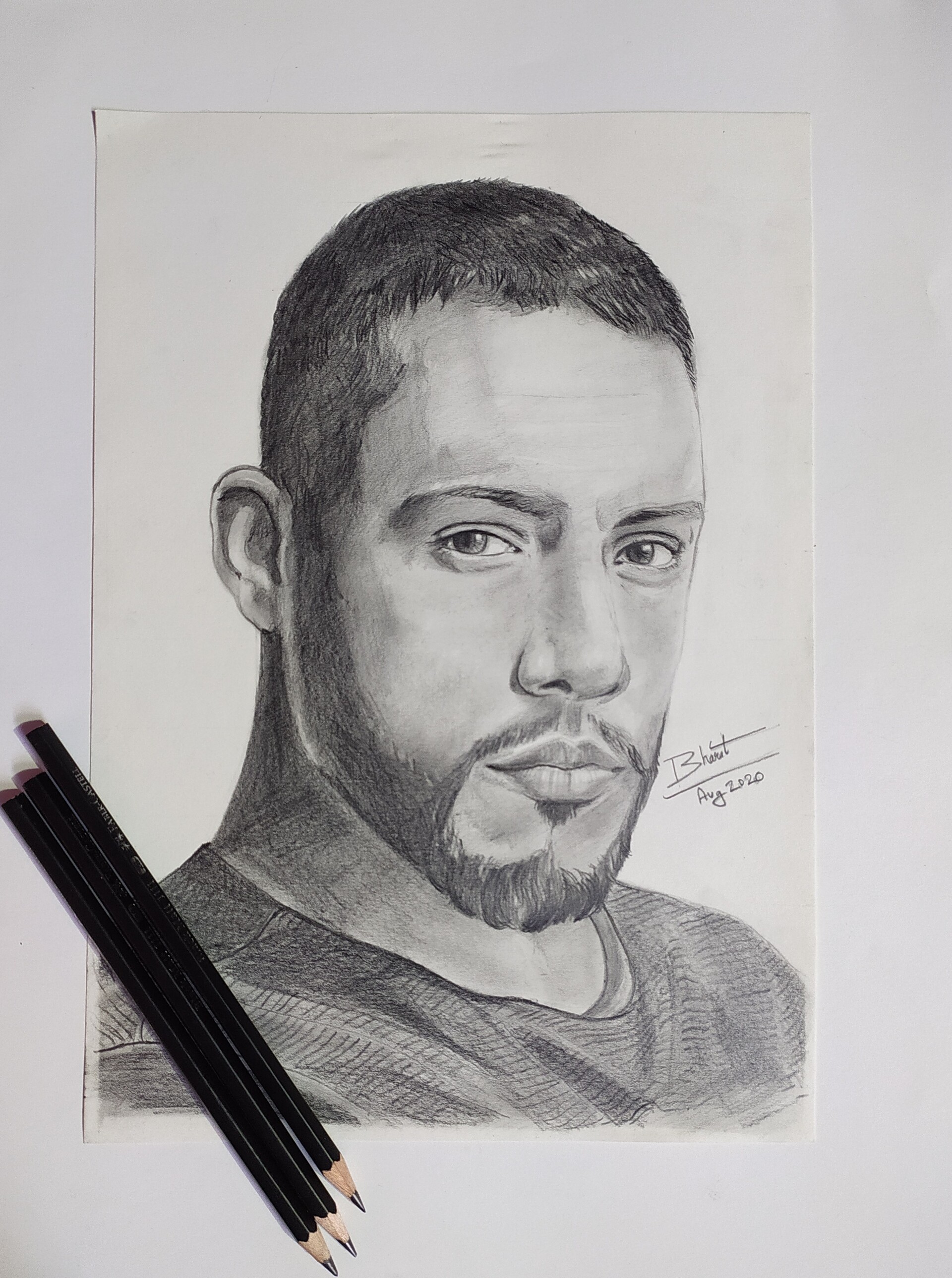 ArtStation - Graphite portrait