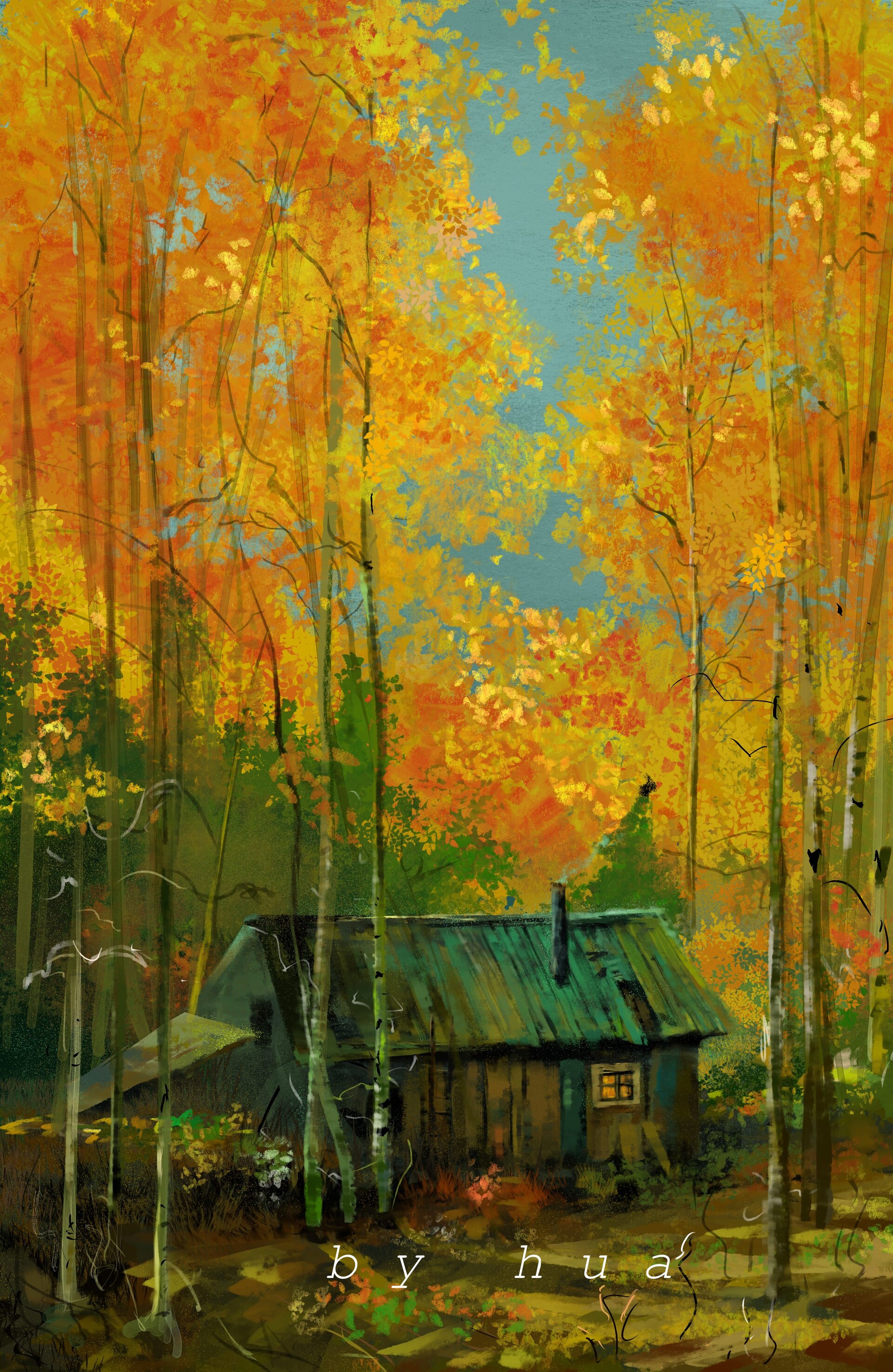 ArtStation - krita painting 临摹
