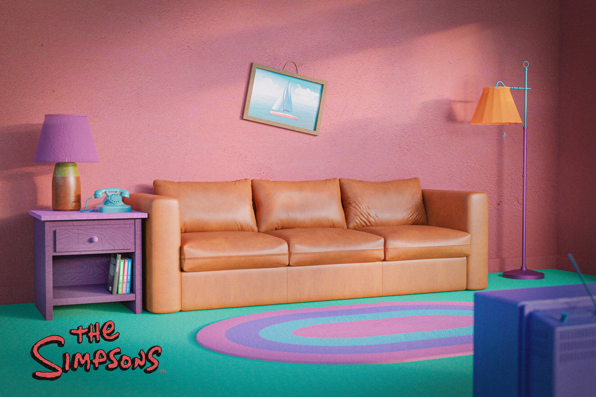 ArtStation - 742 Evergreen Terrace, Springfield