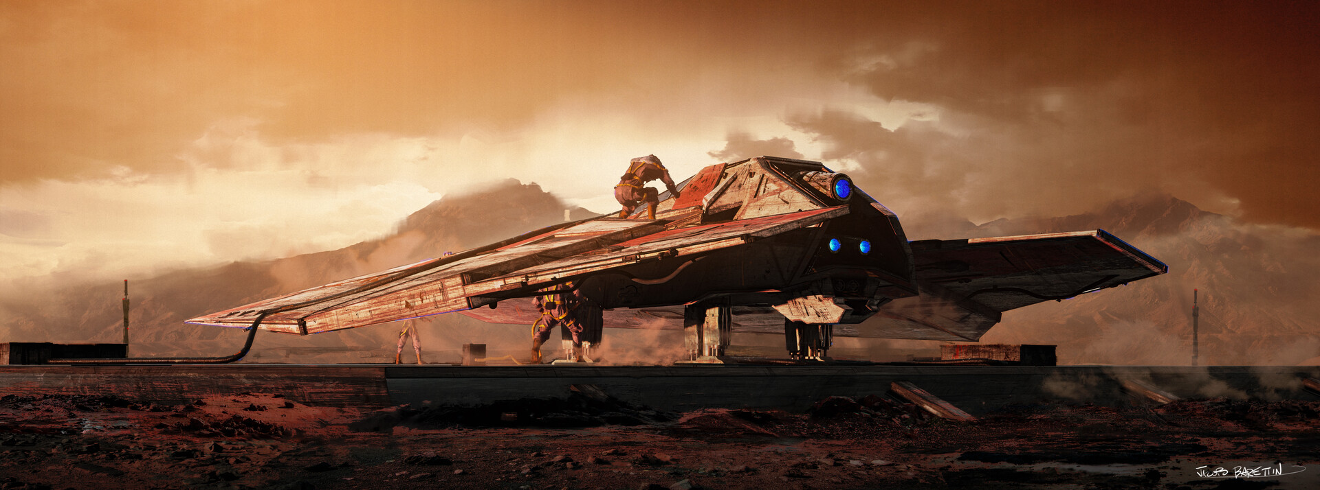 ArtStation - Starfighter | V-27