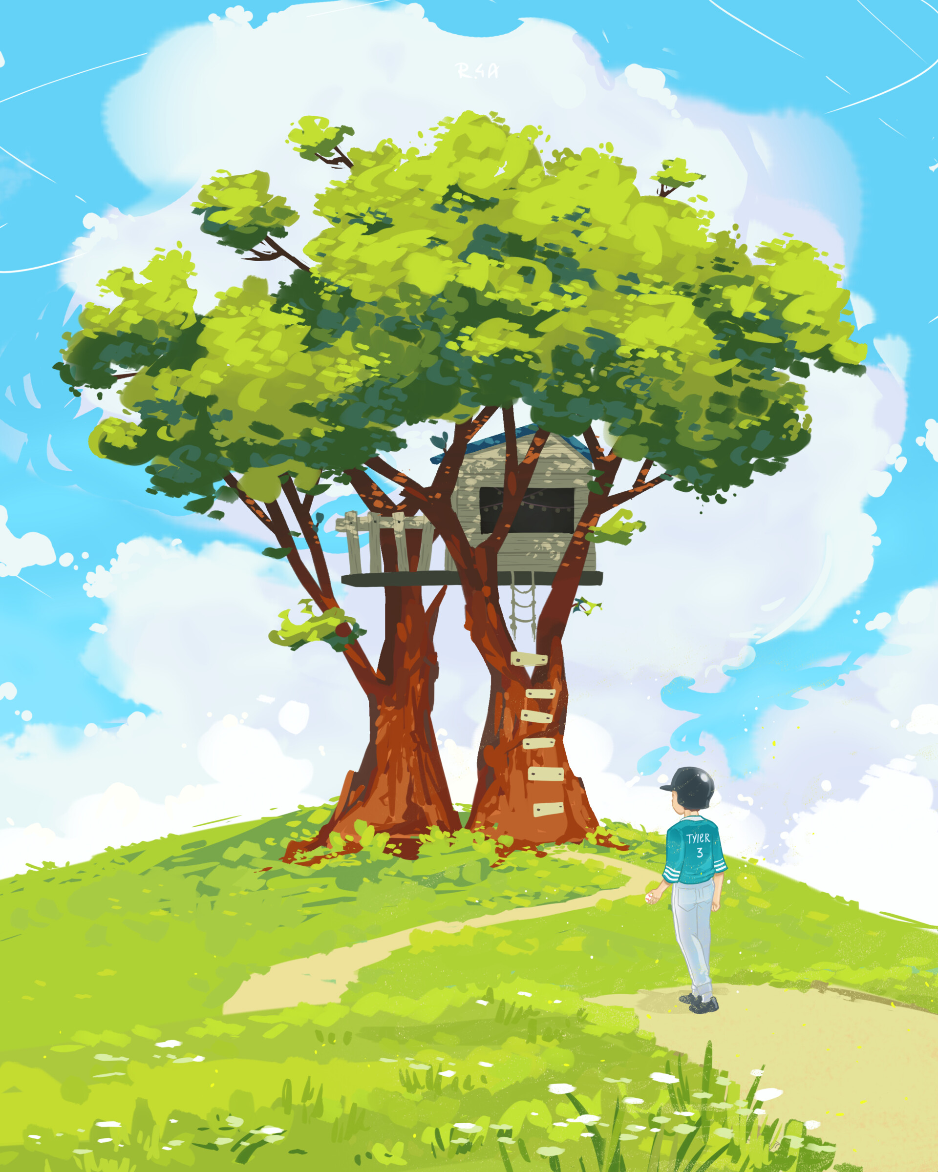 ArtStation - childhood.