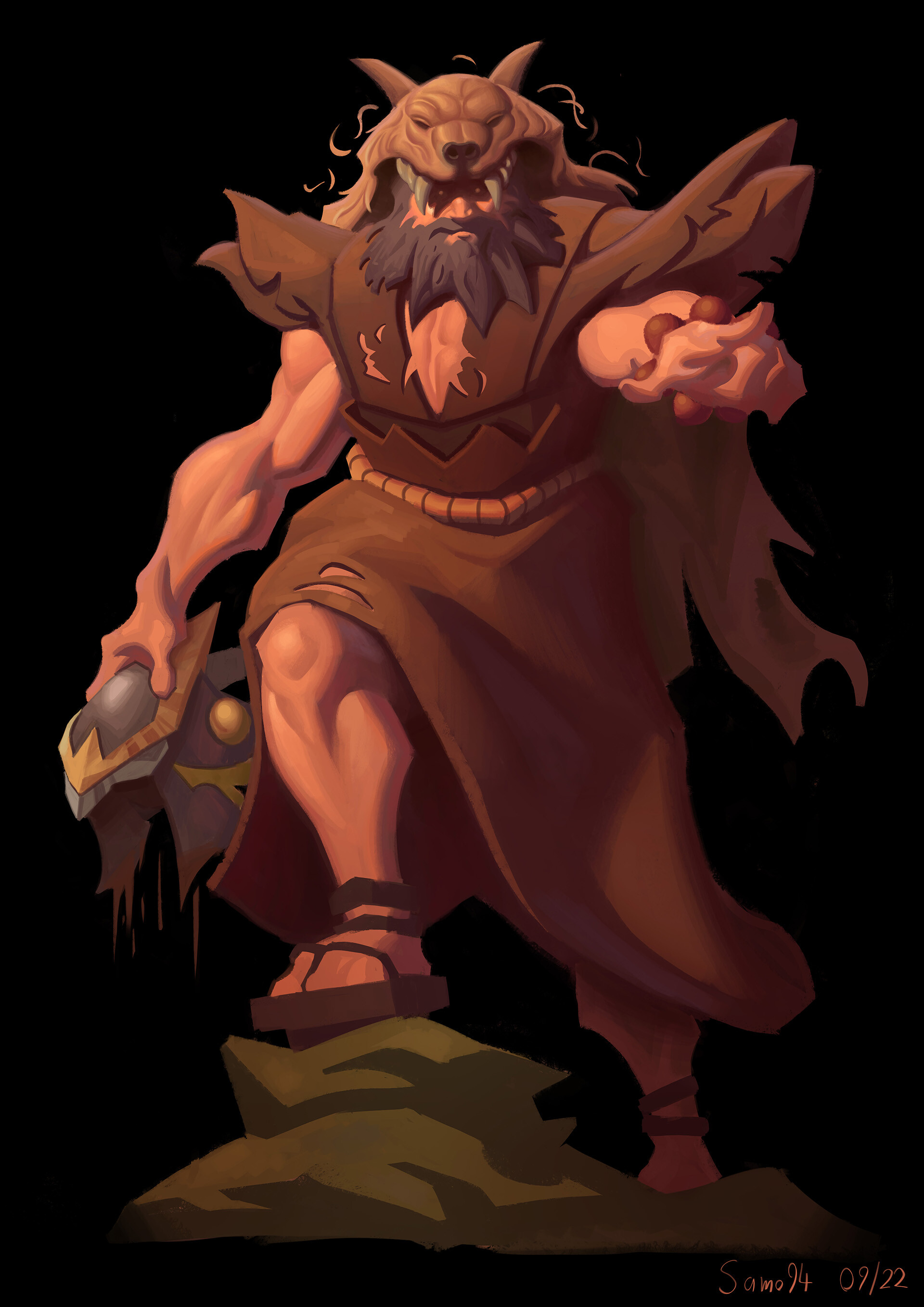 ArtStation - Old School Udyr