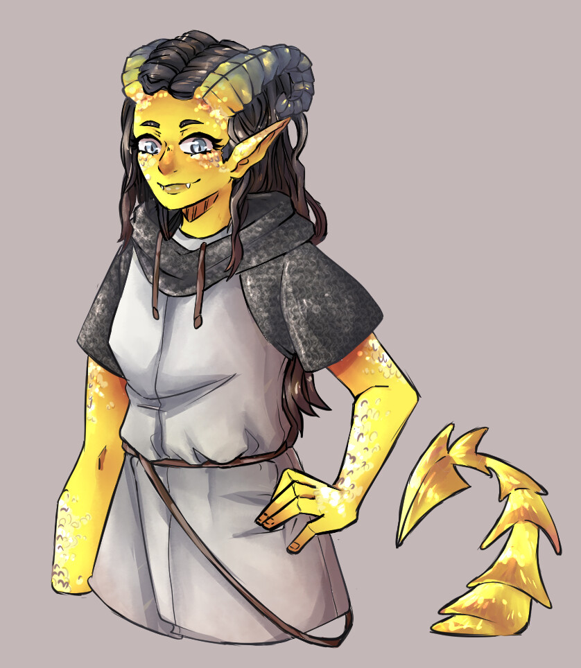 Siobhan - DnD character commissions