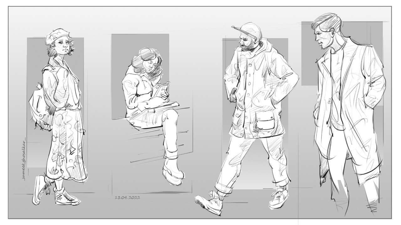 ArtStation - Characters study