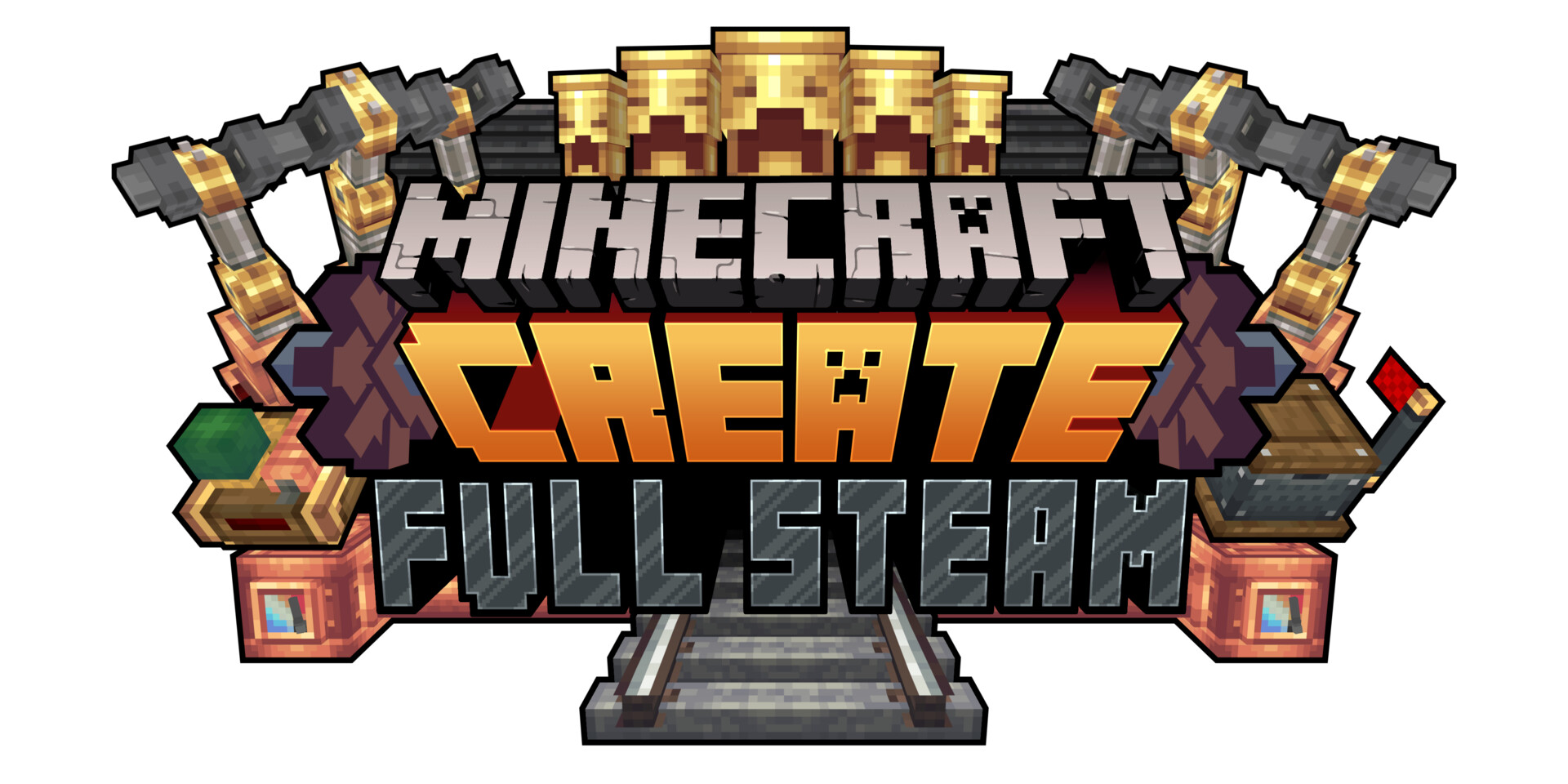 Jake Moore - Minecraft; CREATE Mod~ Title + Release Graphics