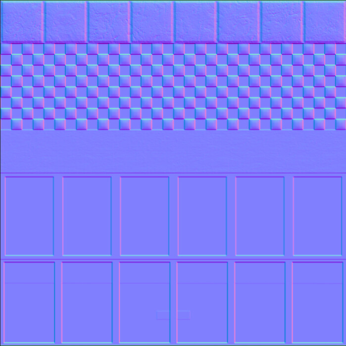 Emma Goss - Downhill Jam - Trim Sheet Environment Art