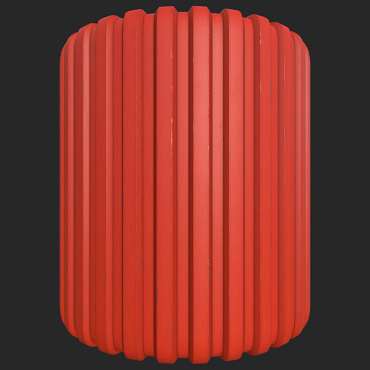 TextureCan - Red Metallic Cargo Container (FREE PBR Texture)