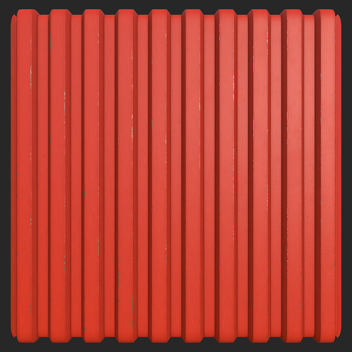 TextureCan - Red Metallic Cargo Container (FREE PBR Texture)
