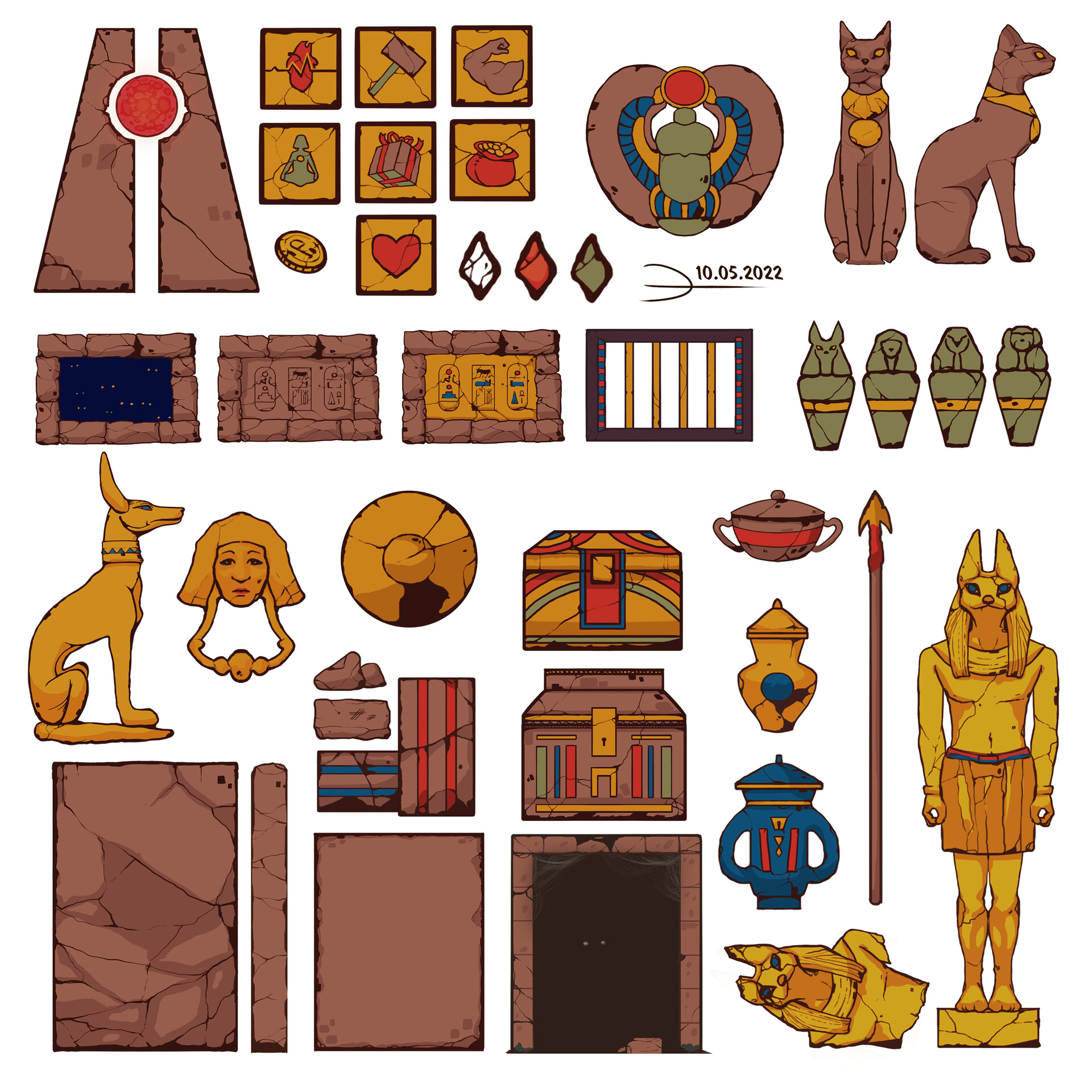 ArtStation - visual objects for the game