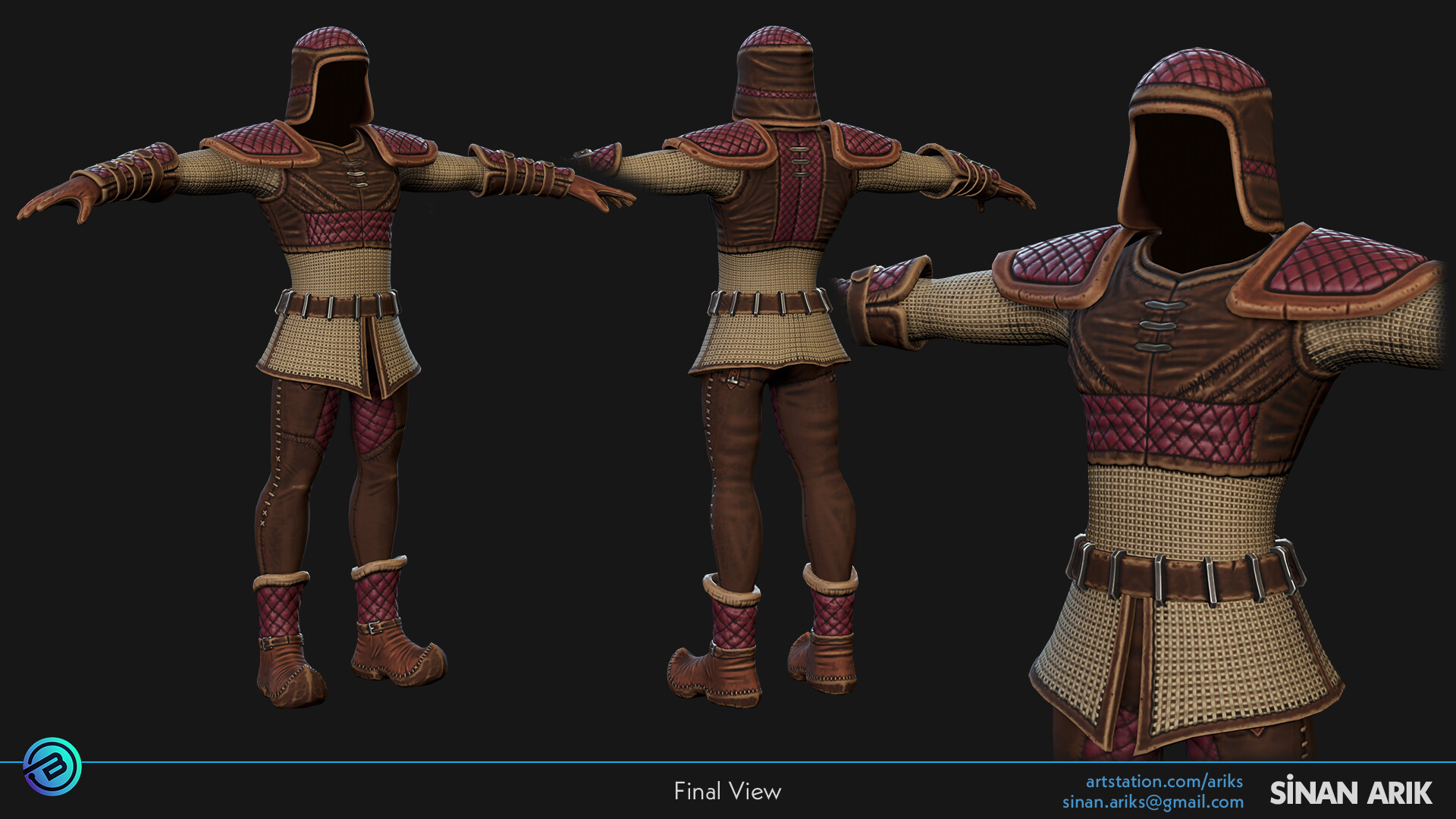 Sinan Arık - Peasant Stylized Armor