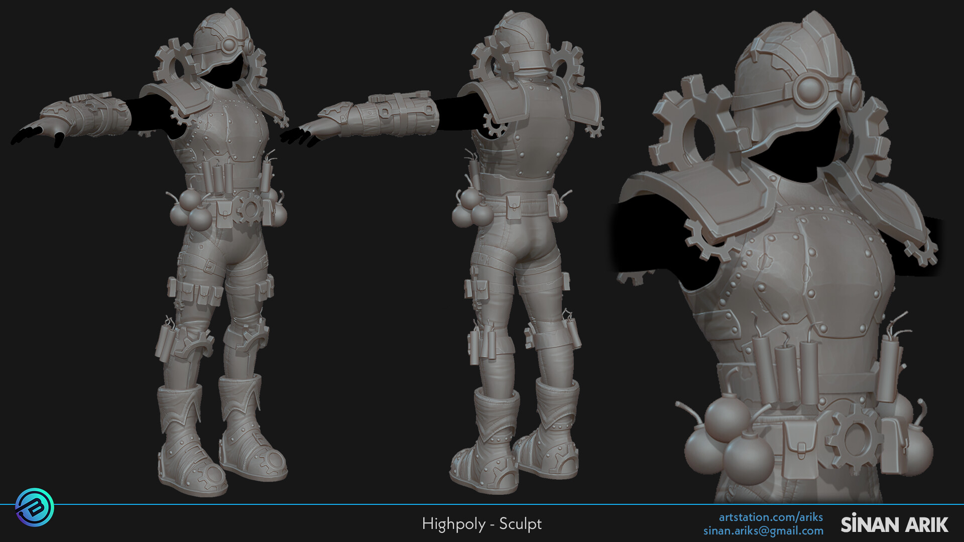 Sinan Arık - Engineer Stylized Armor