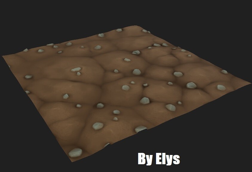 ArtStation - Stylized Ground Material