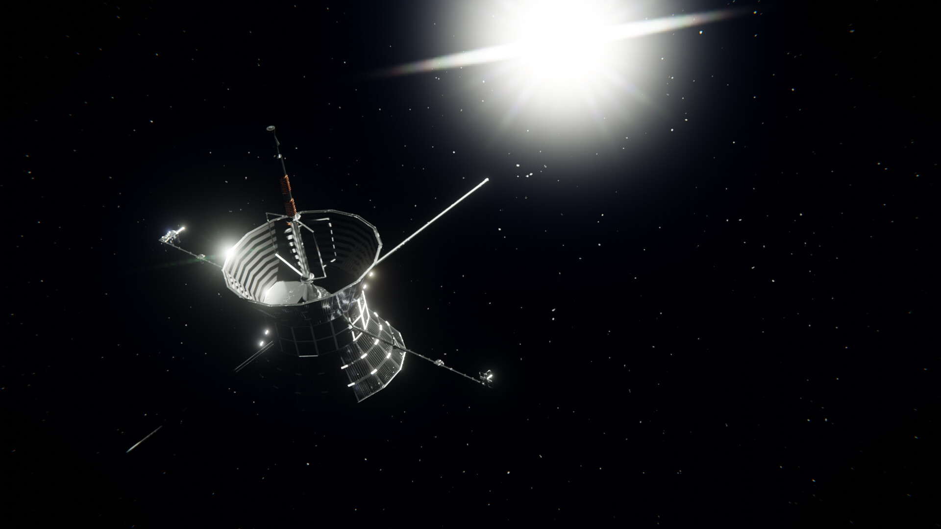 Helios Space Probe One