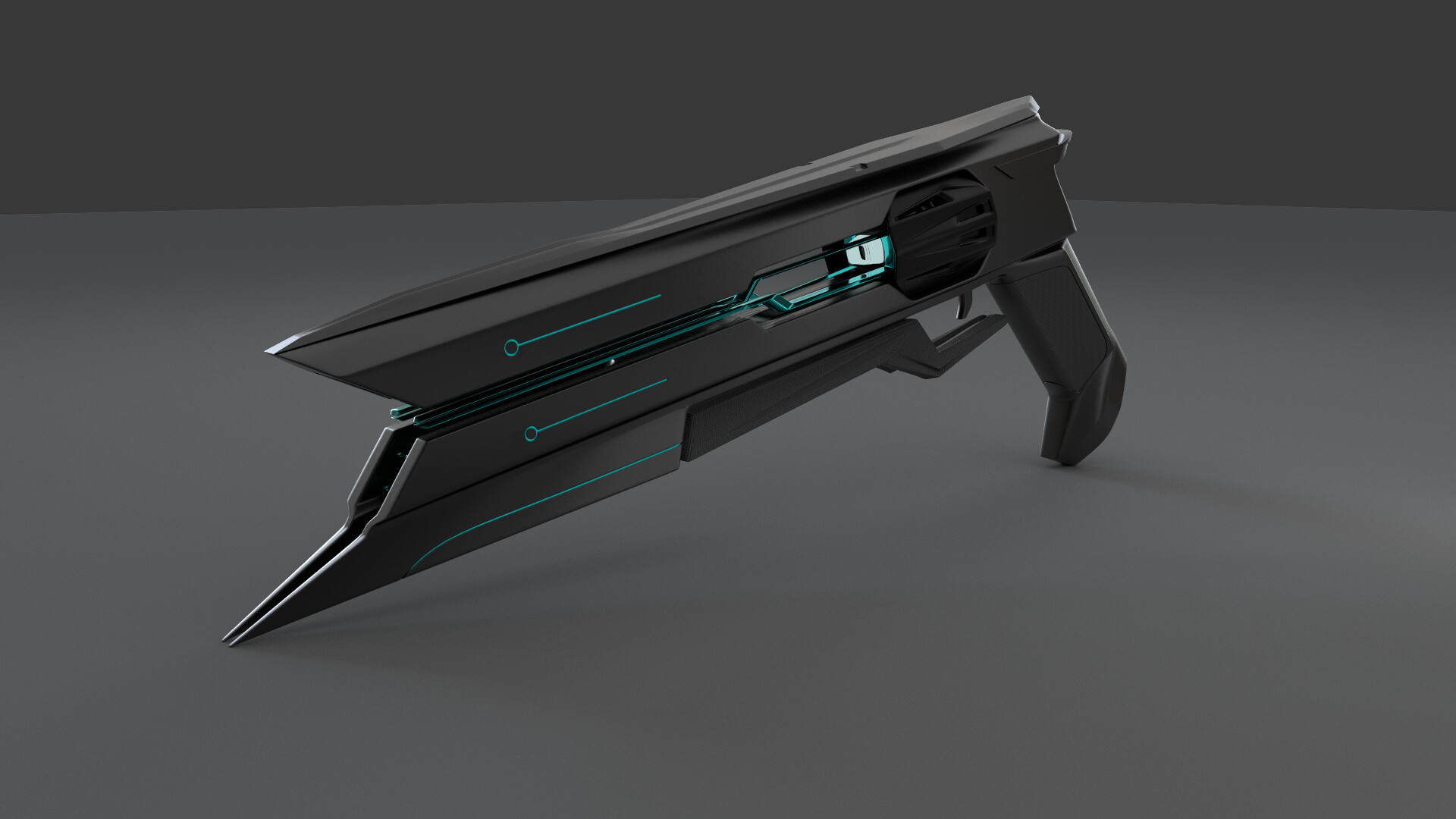 ArtStation - Ray gun I modeled from the hard surface modeling classroom ...