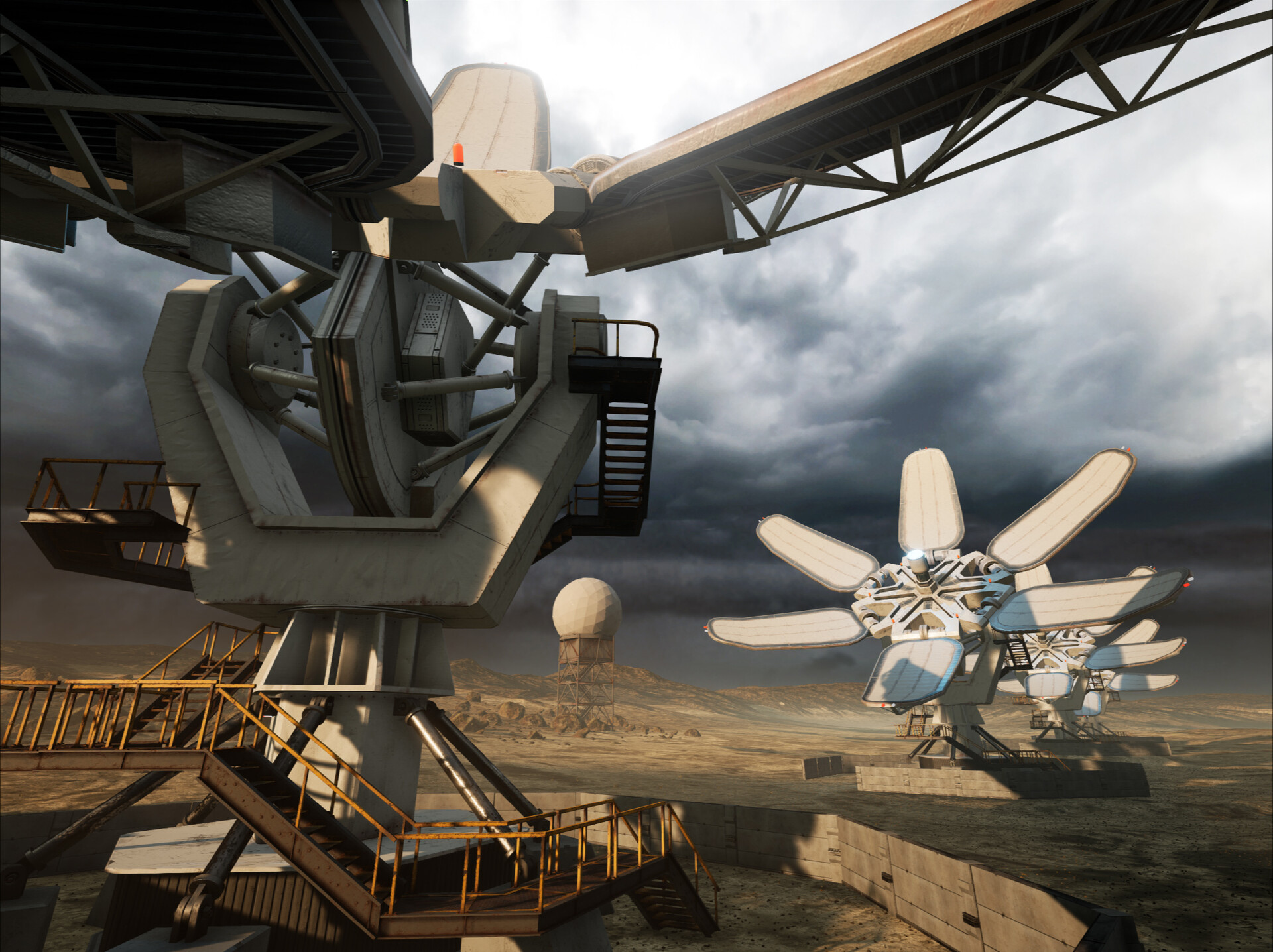 ArtStation - Environment - Radar Array