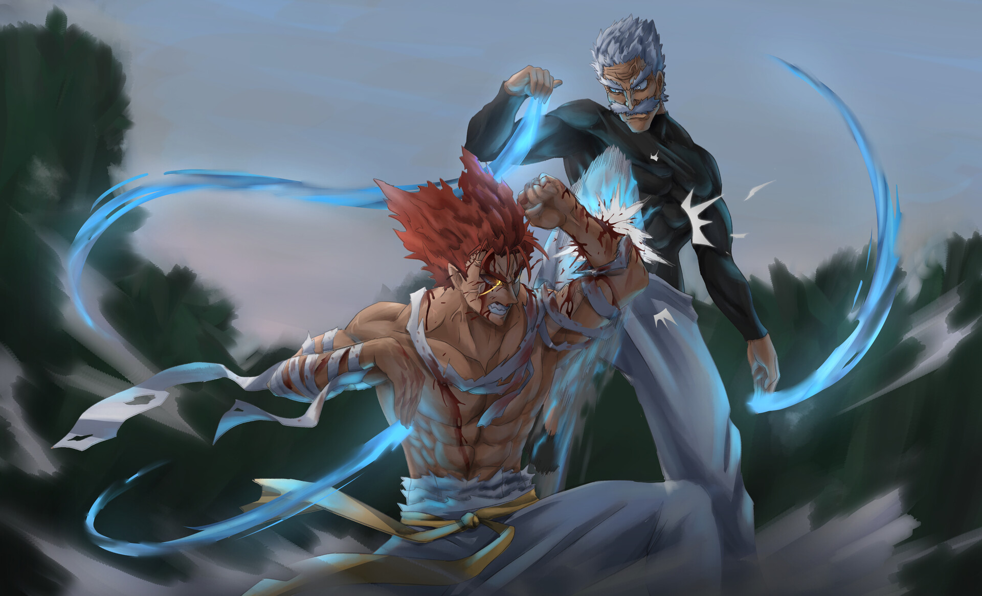 ArtStation - Mentor vs Disciple