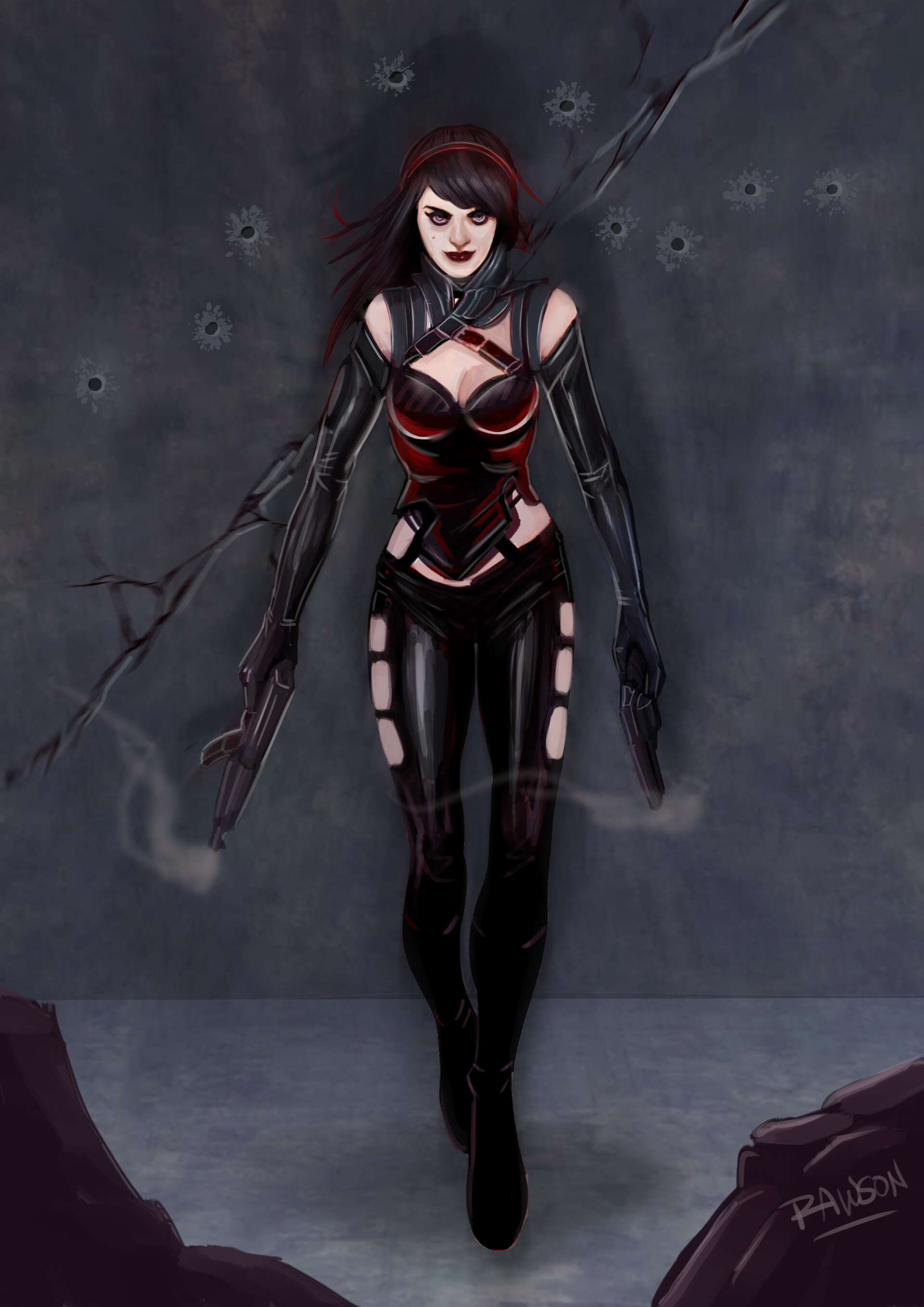 ArtStation - Character Design + Process - "Hot Shot"