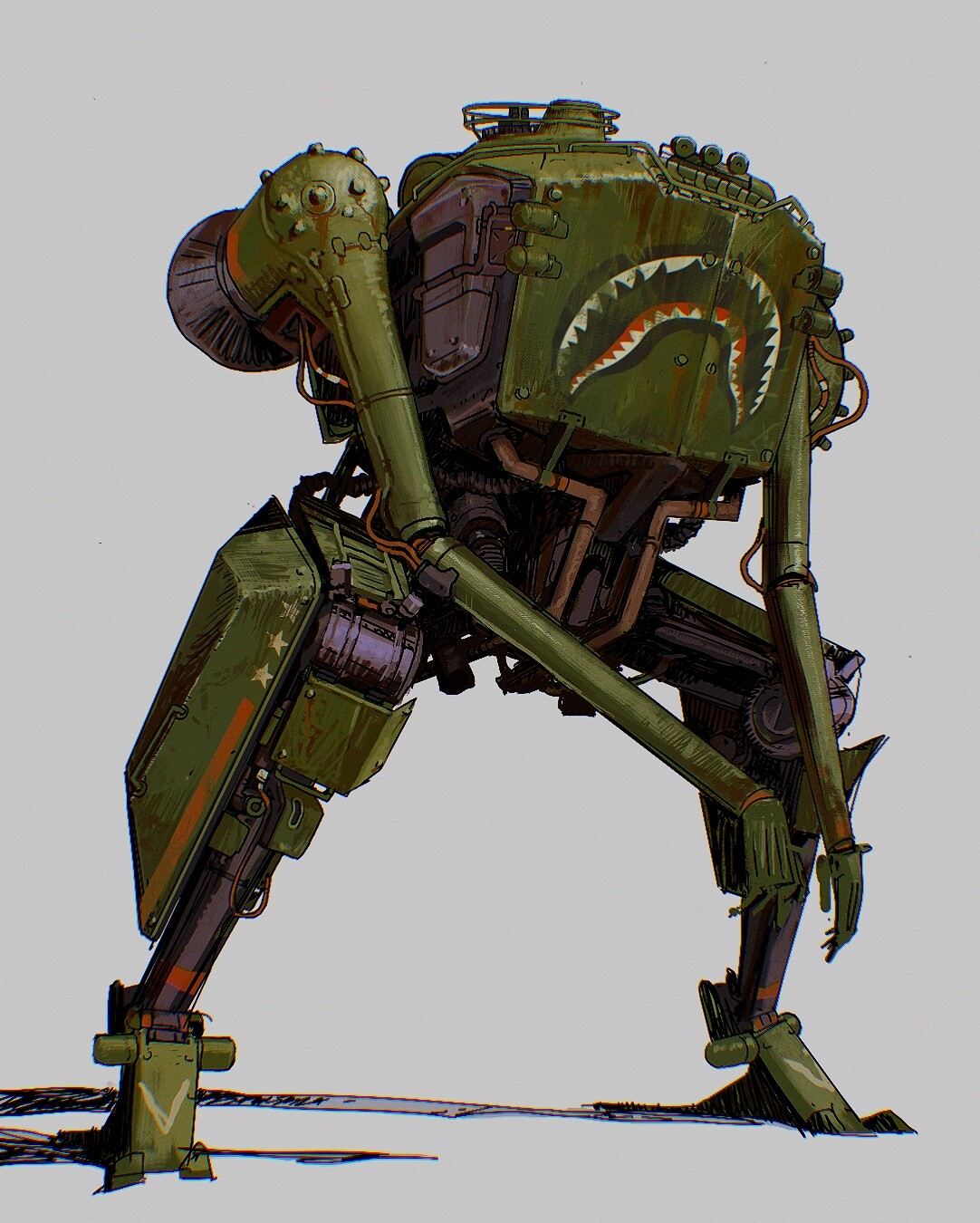 ArtStation - Unfriendly Robot