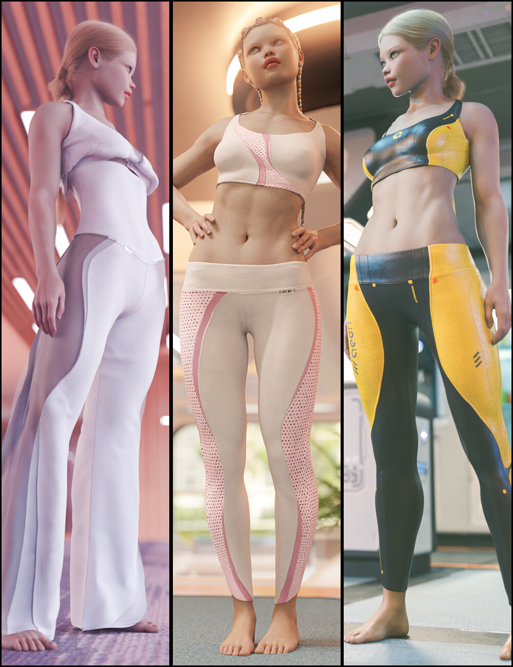 ArtStation - Sporty Styles for Verse Clothing Sets